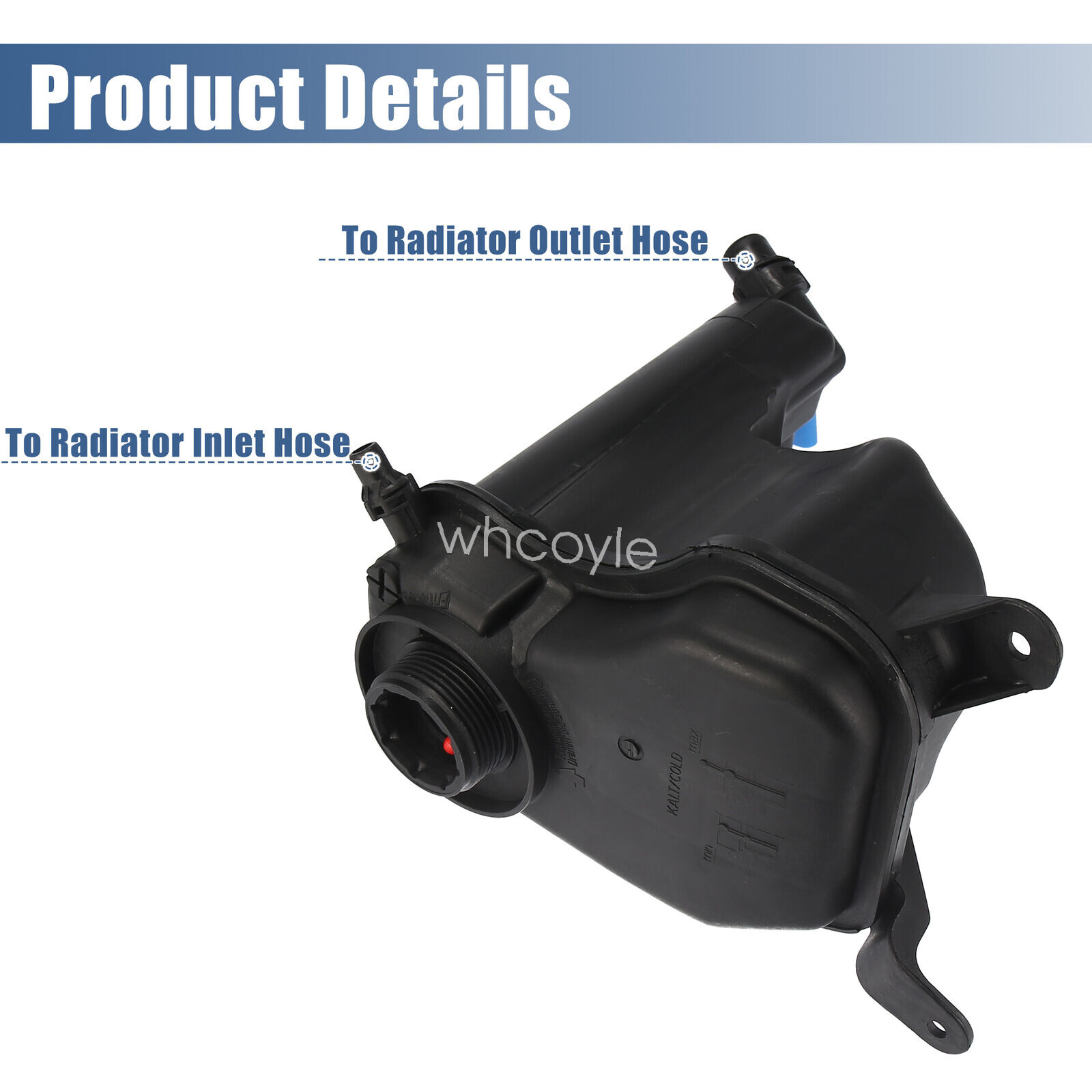 New Radiator Coolant Reservoir Tank W/ Cap & Sensor For Bmw 325i 328i ...
