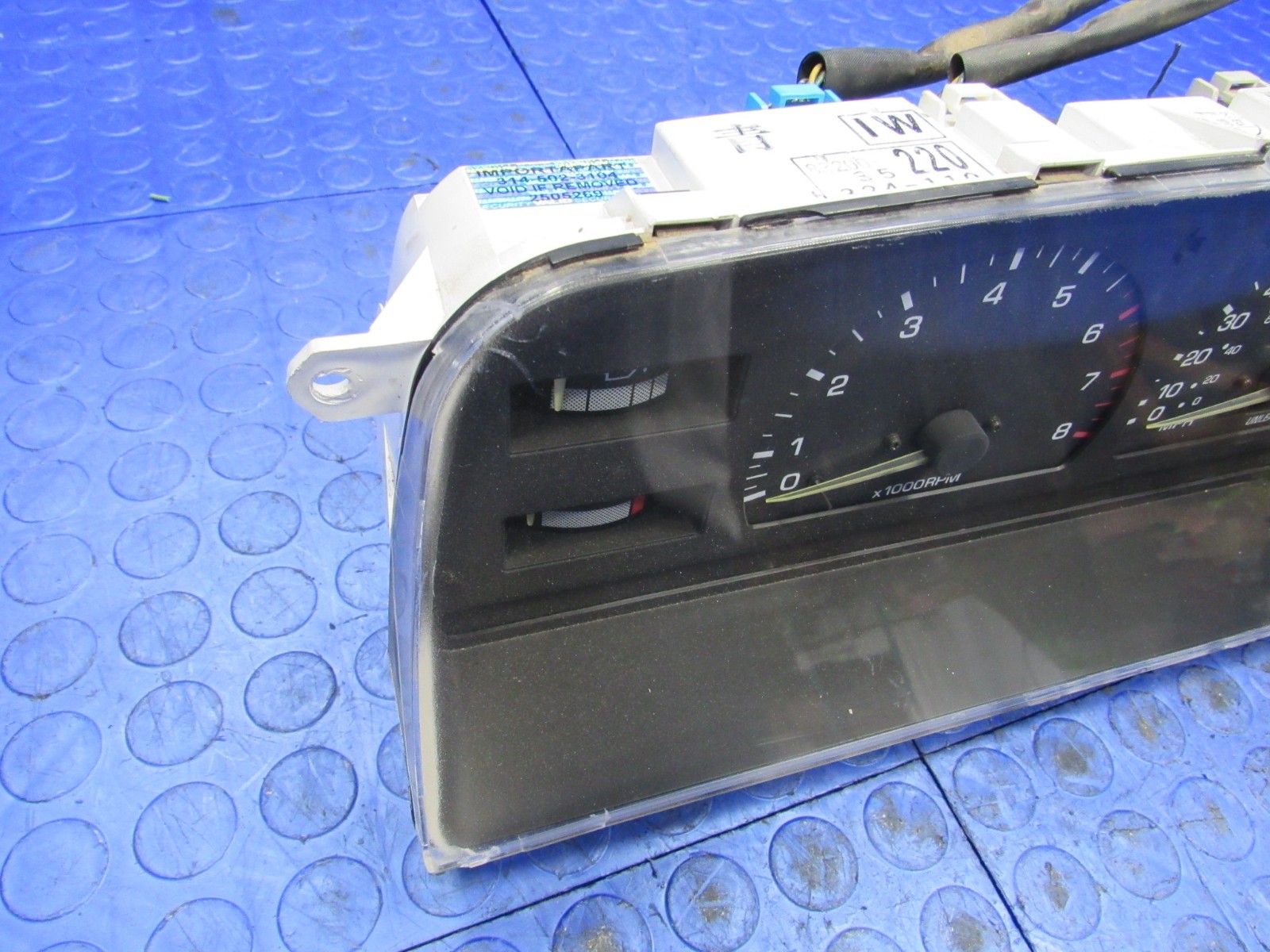 Used 1989-1991 Toyota Pickup 4runner 3.0l At Instrument Gauge Cluster ...