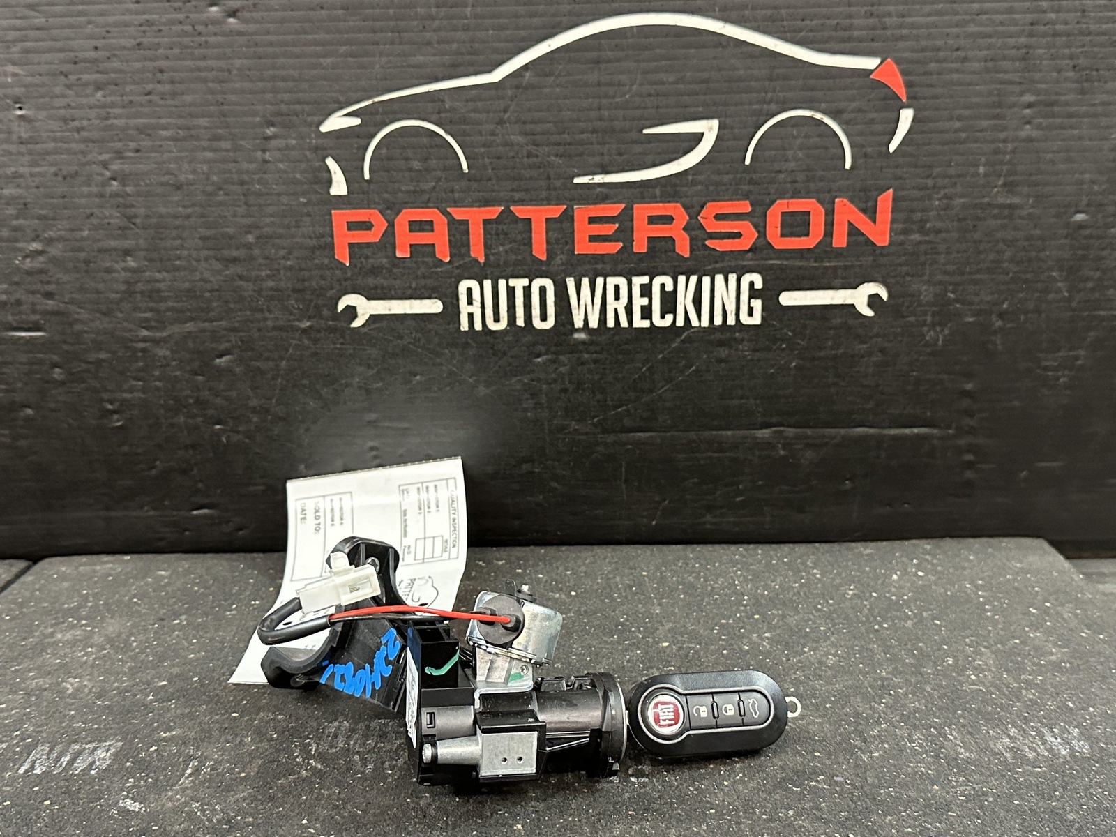 Used 2018-2020 Fiat 500l Ignition Switch With Cylinder Housing & Key ...