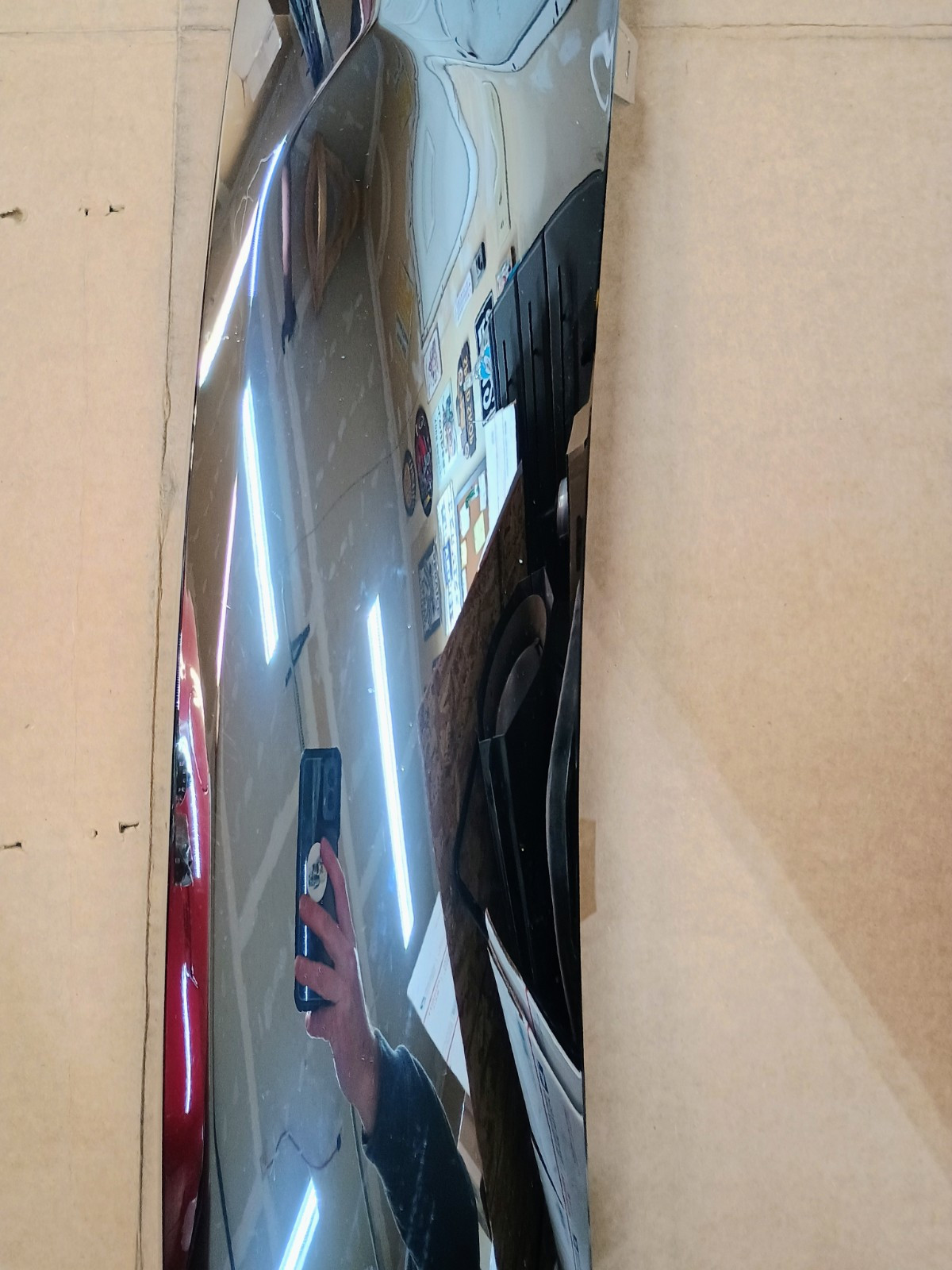 Used Genuine Oem Gm Bright Chrome Front Bumper Lower Fascia Skid Plate ...