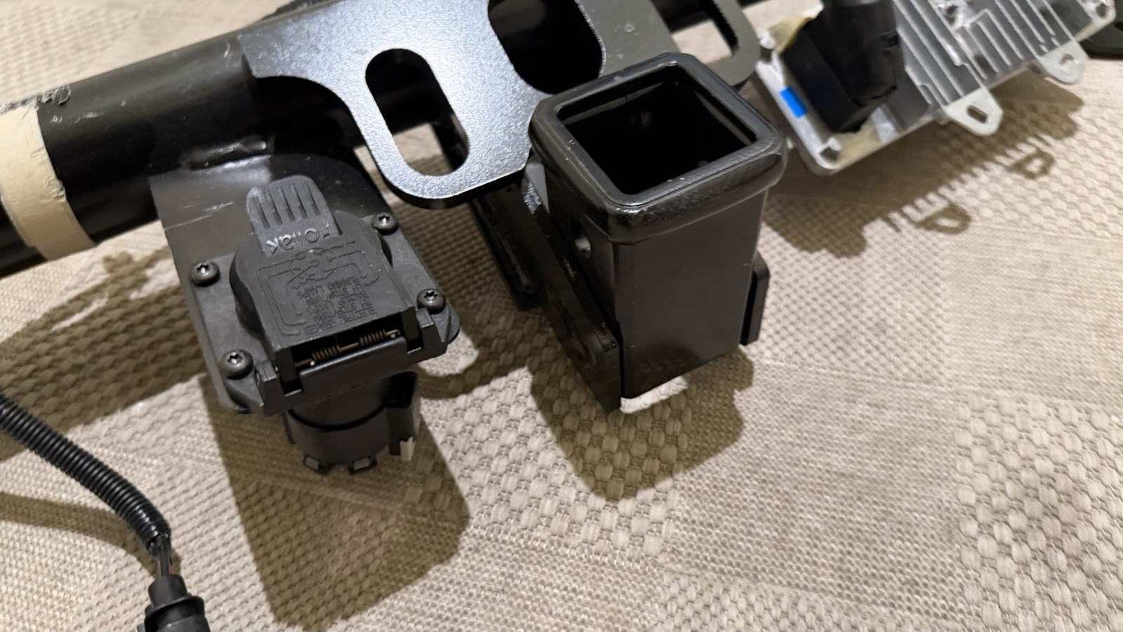 Remanufactured 2020 2026 To Tesla Model Y Rear Tow Trailer Hitch Bar ...