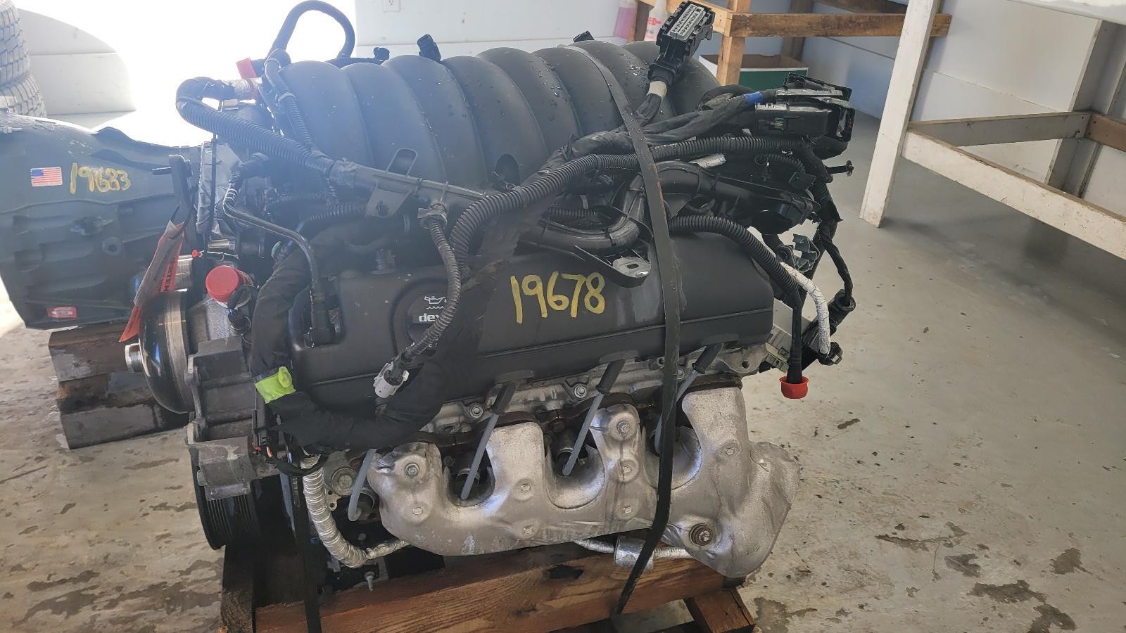 Used 2024-2025 Gmc Sierra 2500 3500 Engine 6.6l Gas; L8t; Vin 7; With ...