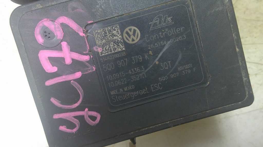 Used Anti-lock Brake System Abs Module Fits 2015-2016 Audi A3 5q0 614 ...