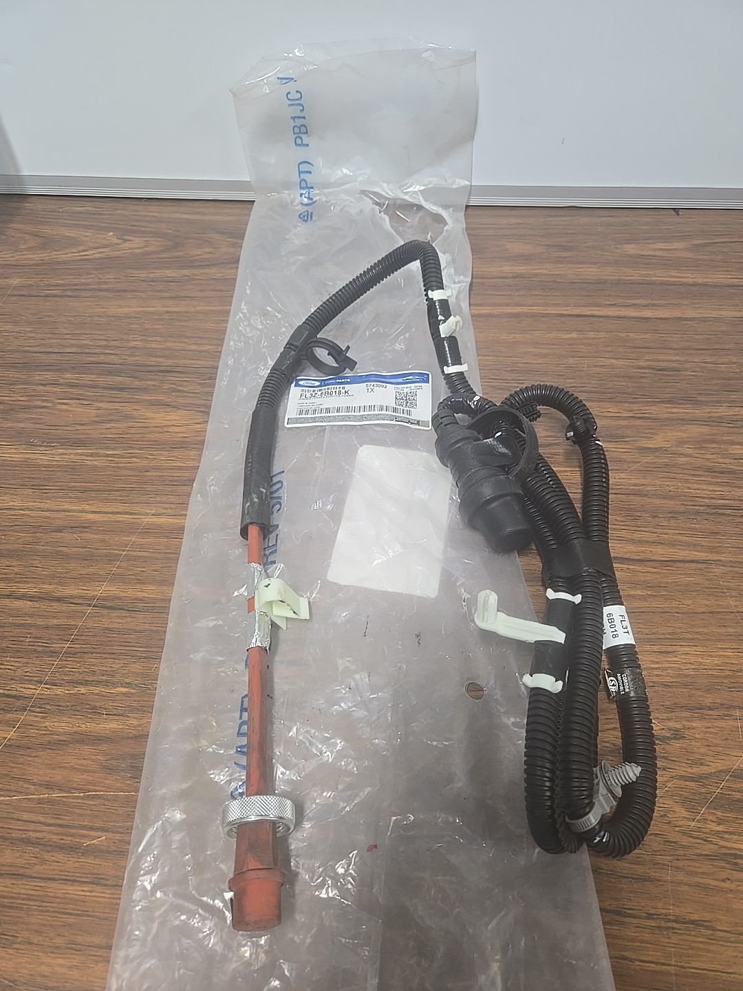 Used Oem Ford Engine Block Heater Wiring Fl3z-6b018-k Ford F-150 5.0l ...