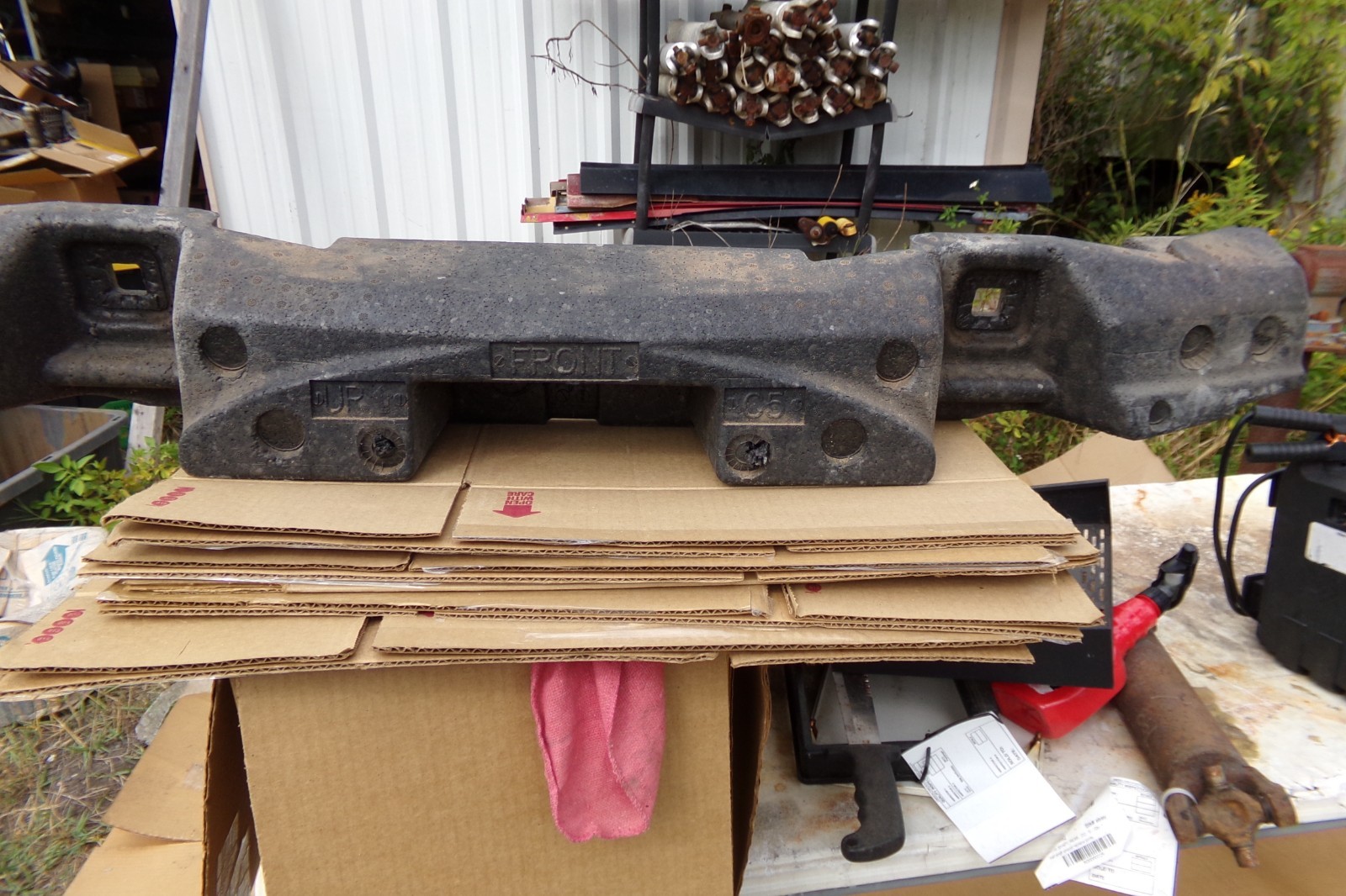 Used 1997-2004 C5 Corvette Oem Front Impact Crash Bar Reinforcement ...
