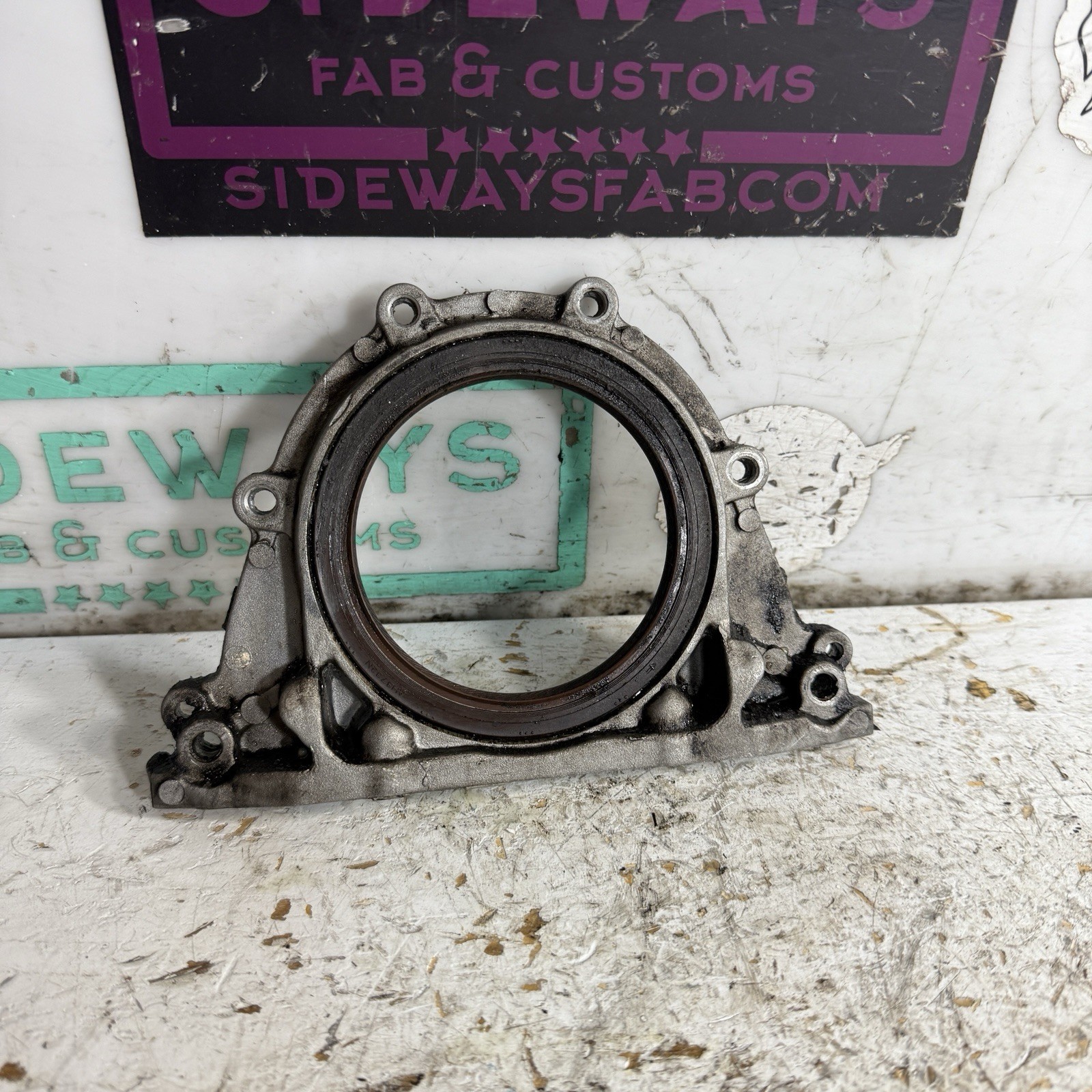 Used 1989-1998 Nissan 240sx Engine Rear Main Seal Flange S13 S14 Ka24de ...