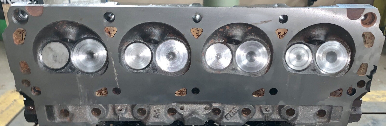 Remanufactured Gt40p Ford 302 5.0l Rebuilt Cylinder Head 4 Line W ...