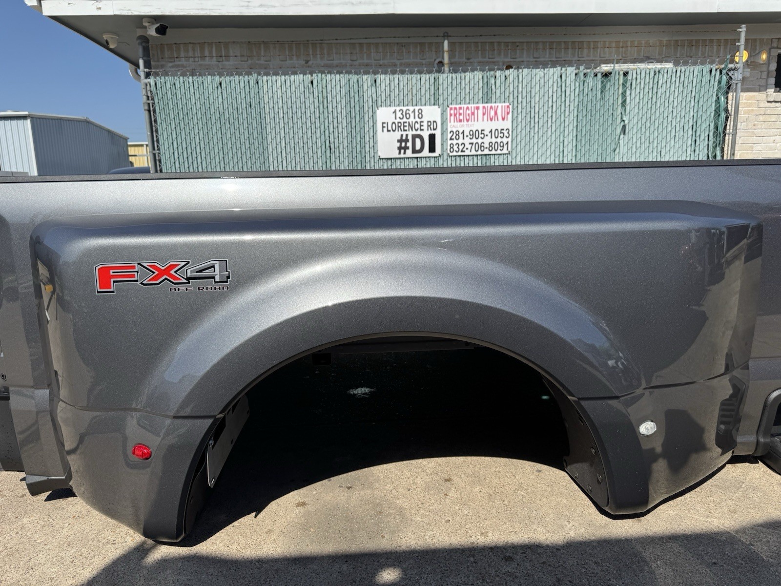 Used 2023-2025 Ford F350 F450 Dually Bed 8 Ft Carbonized Grey Bed Only ...