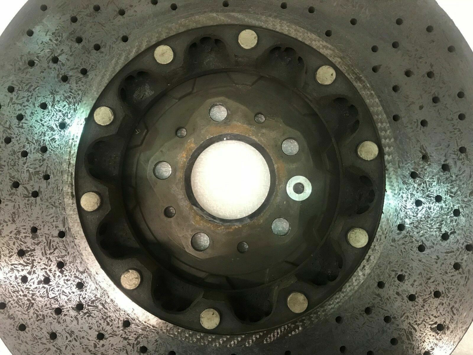 Used Ferrari 458 Italia Spider Front Ccb Carbon Ceramic Brake Disc Oem ...