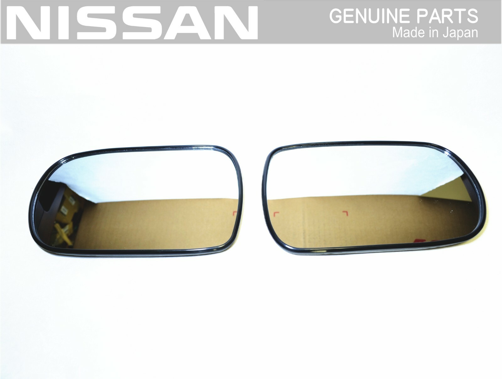 New Nissan Genuine Rhd S13 Silvia Right & Left Door Side Mirror Lens ...