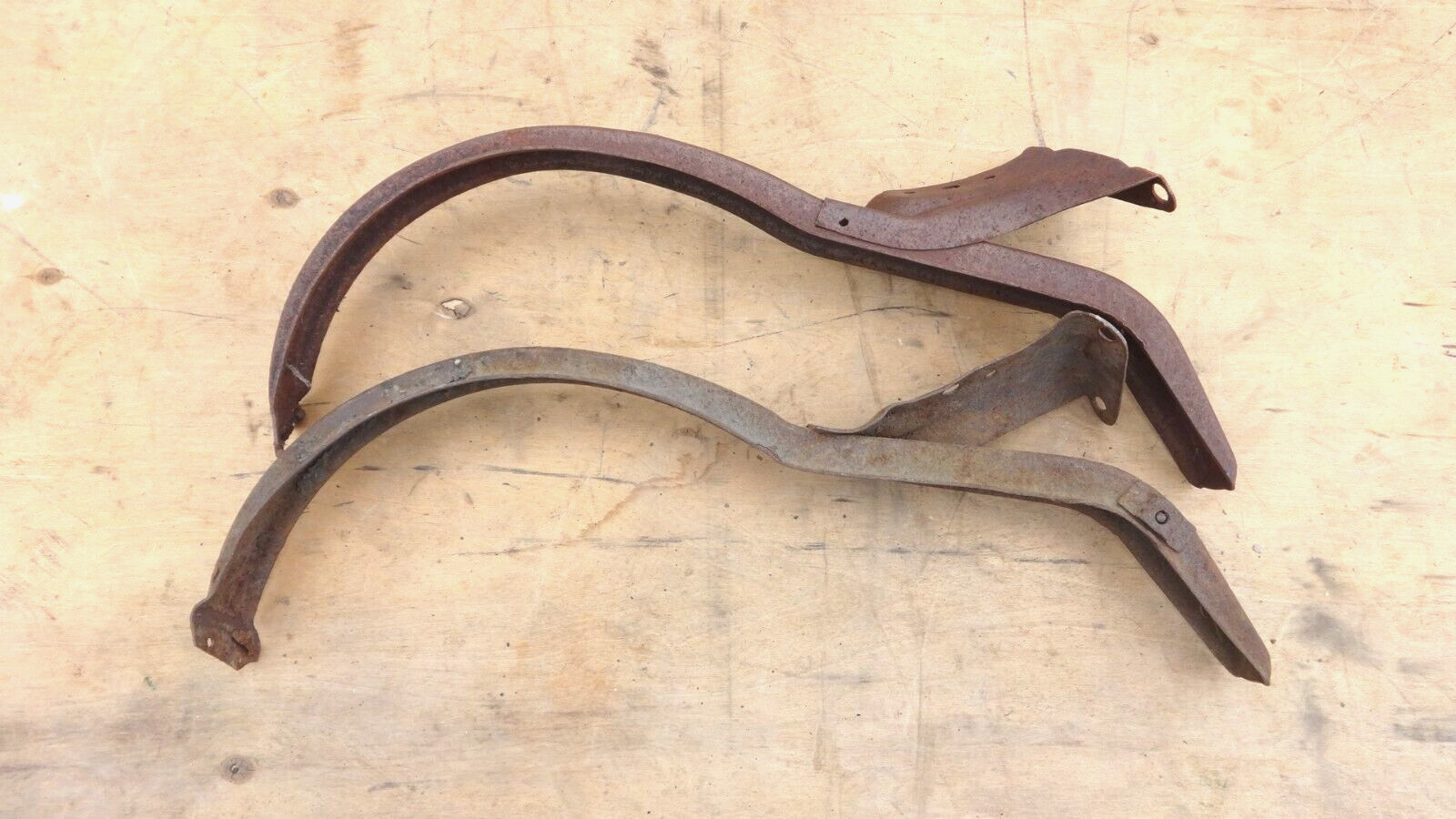 Used 1936 Chevy Car Front Fender Brackets Braces Original Gm Pair for ...
