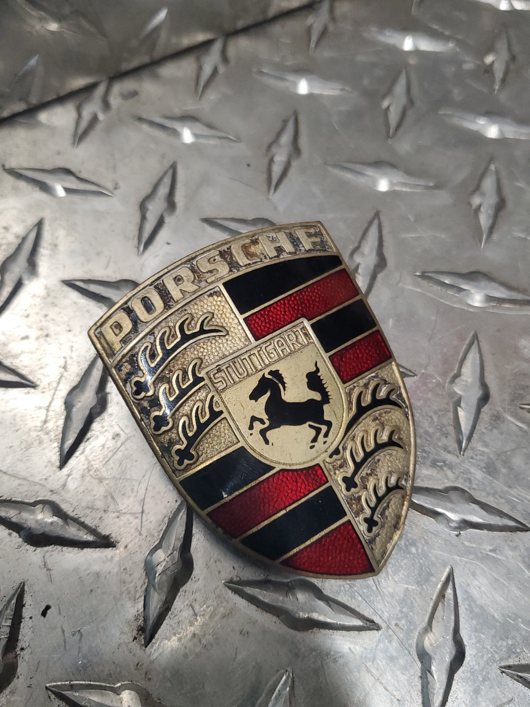 Used Porsche Oem 911 944 Turbo Hood Emblem Crest Seal Badge 901.559.210 ...