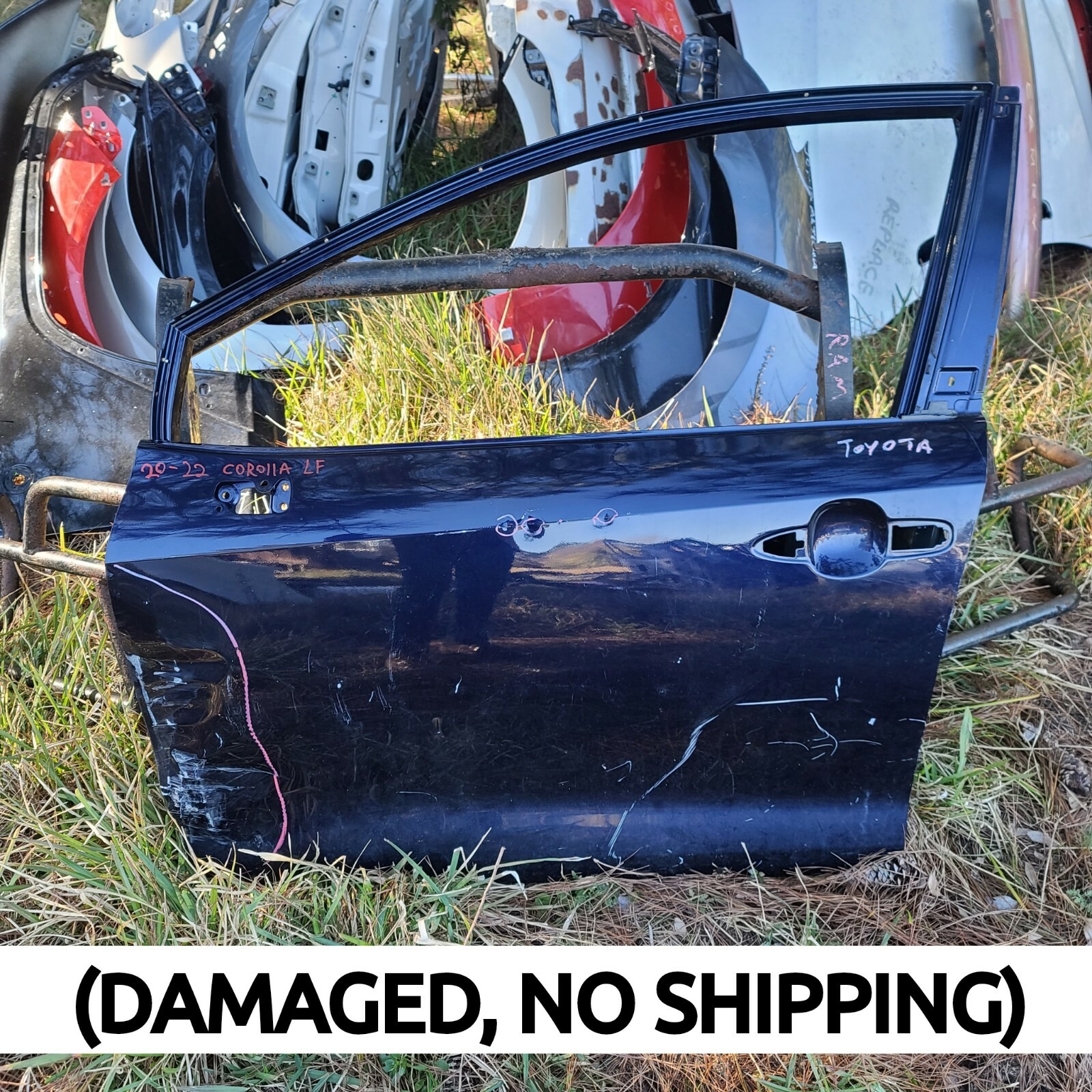 Used 2020-2024 Toyota Corolla Left Front Door Shell (damaged, No ...