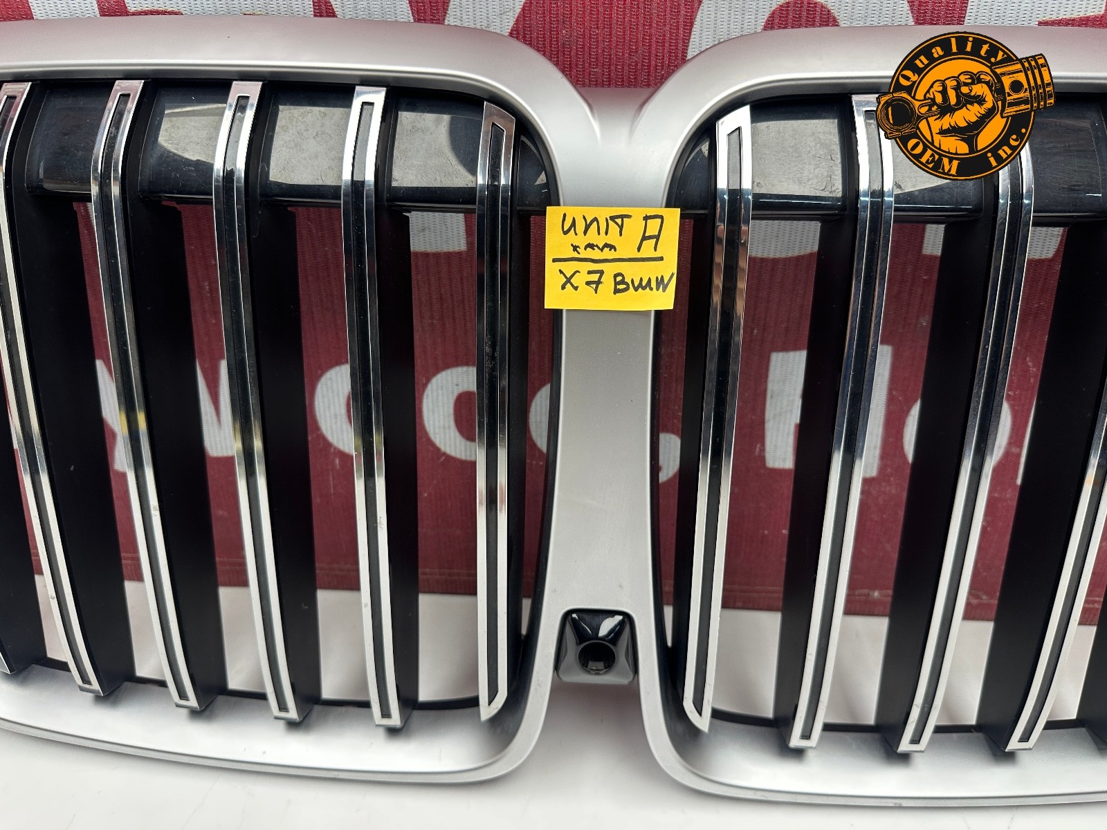 Used 2023-2026 Bmw X7 G07 40i 3.0 Front Bumper Radiator Grille Oem for ...