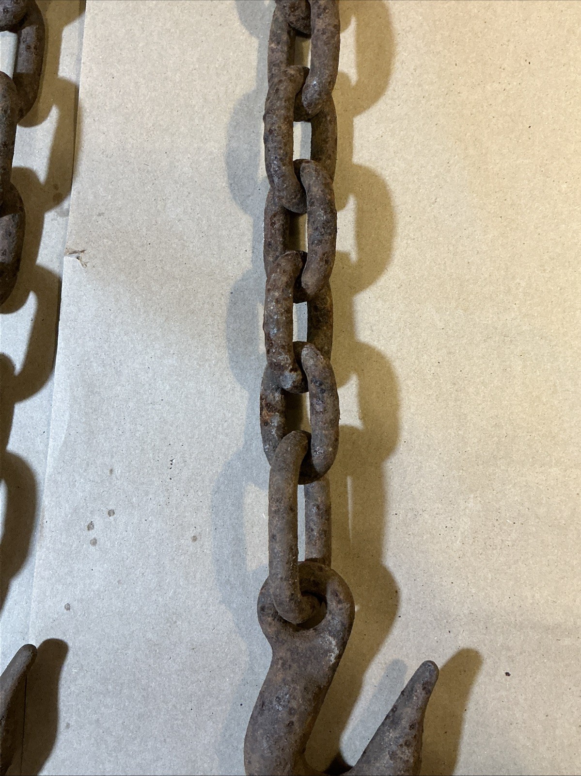 Used Pair Of Vintage Safety Chains For Military Jeep Trailer Inv-jdj73 ...