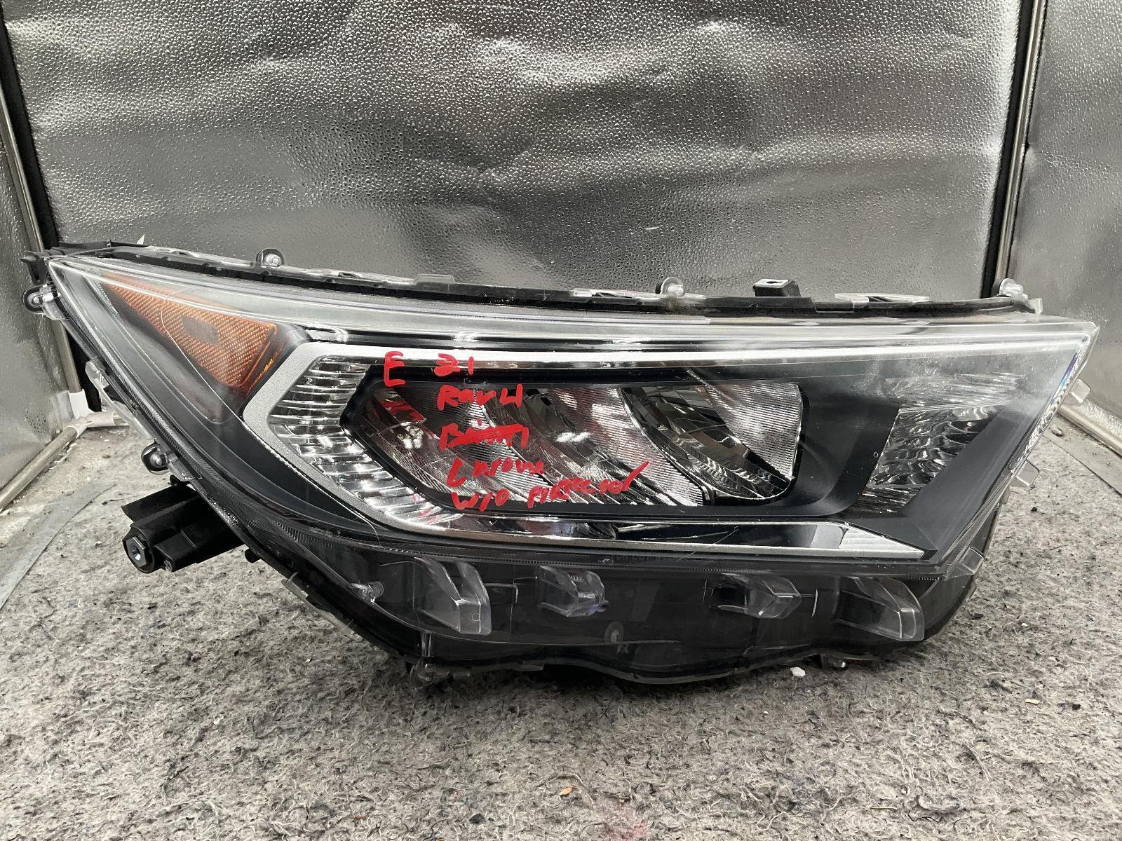 Used 2024 Toyota Rav4 Led Right Headlamp Assembly Oem Na Built W/o ...