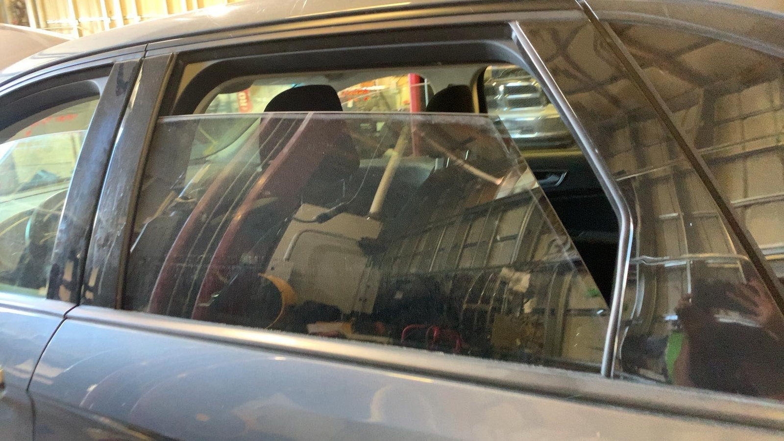 Used Ford Edge Rear Lh Left Gray Door 2015-2023 Paint Code M7 for Sale