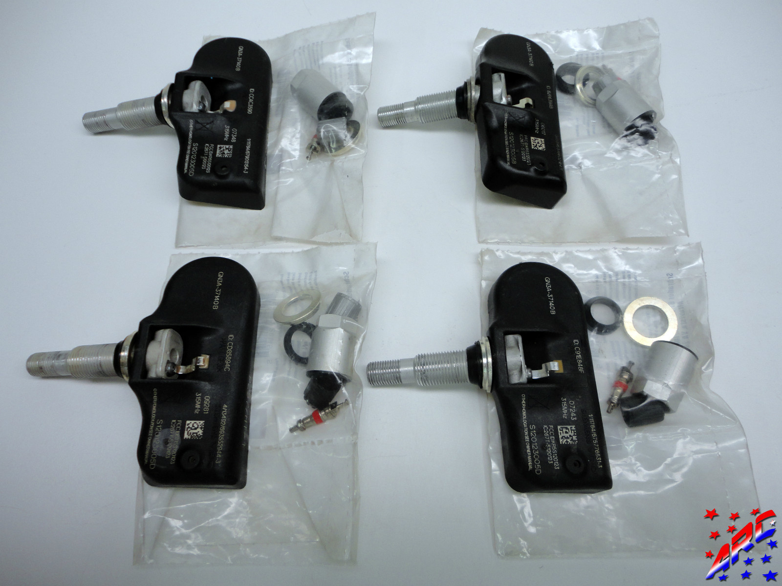 Remanufactured Complete Set Of 4 Genuine Oem Mazda Tpms Tire Pressure ...