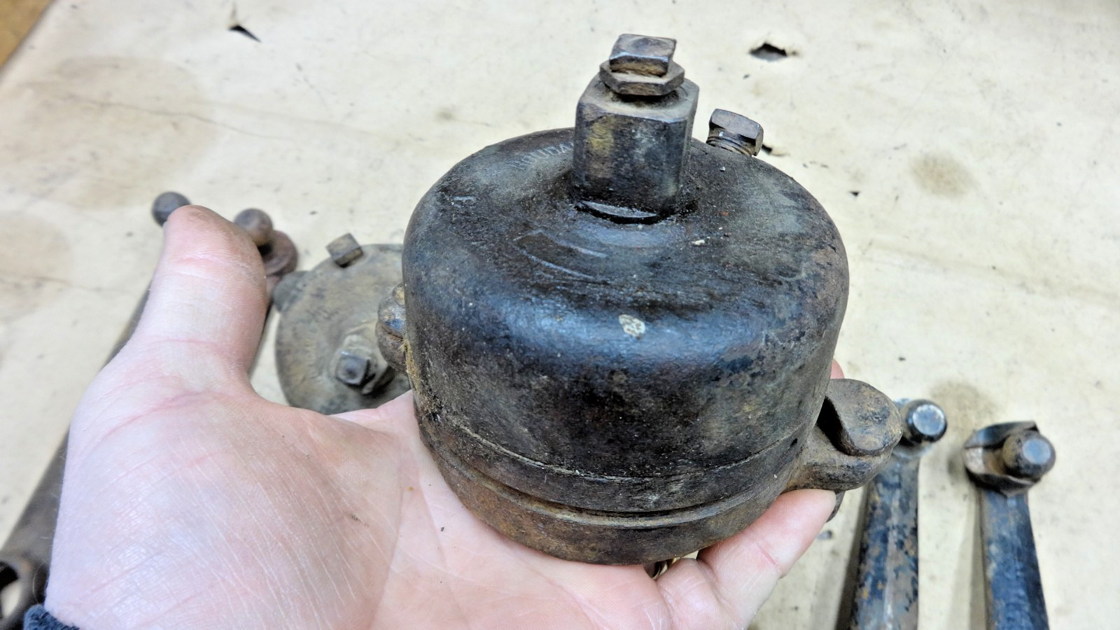 Used 1928 1931 Model A Ford Shocks W/ Arms Original Set Of 4 Front And ...