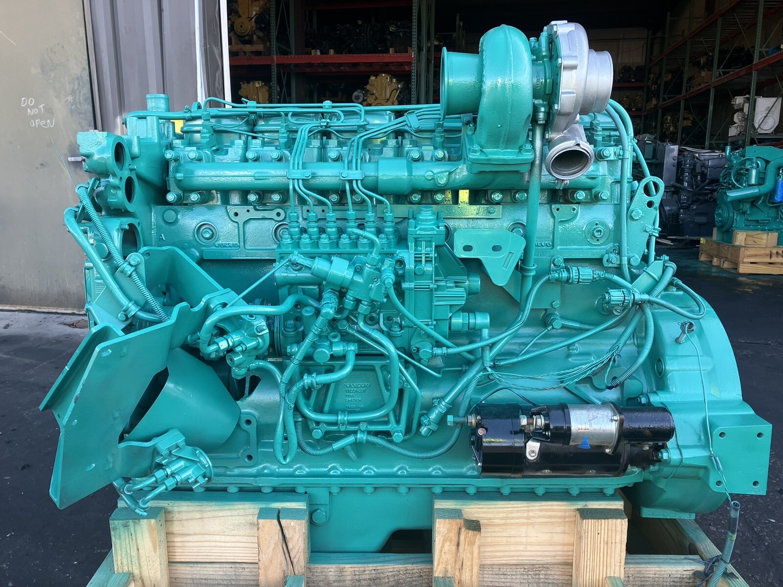 Used Government Surplus Volvo D10 Bgae2 Industrial Turbo Diesel Engine ...