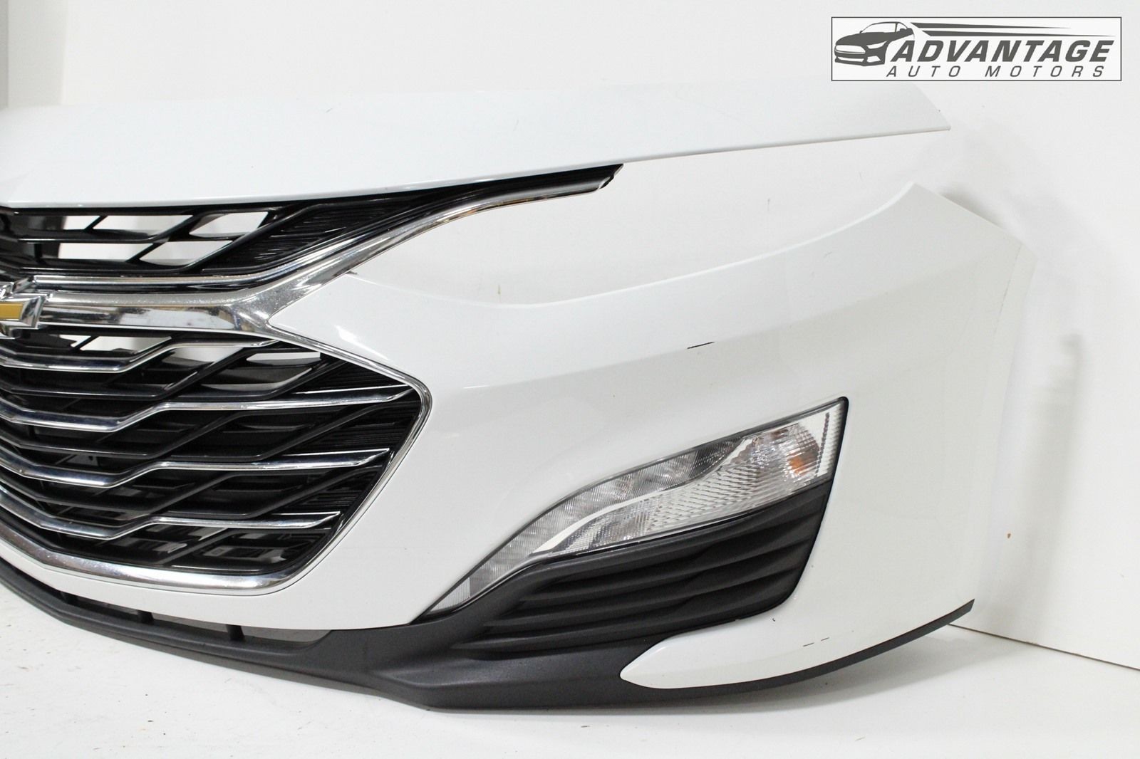 Used 2019-2025 Chevrolet Malibu Front Bumper Cover Panel Summit White ...