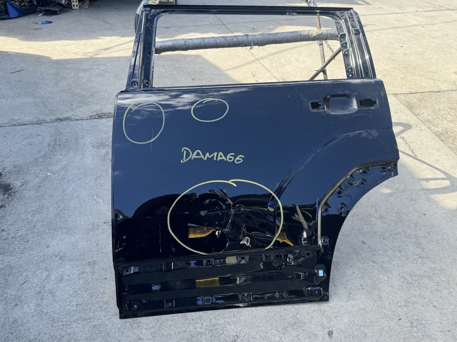 Used 2024-2026 Hyundai Santa Fe Left Rear Door Shell Oem (no Shipping ...