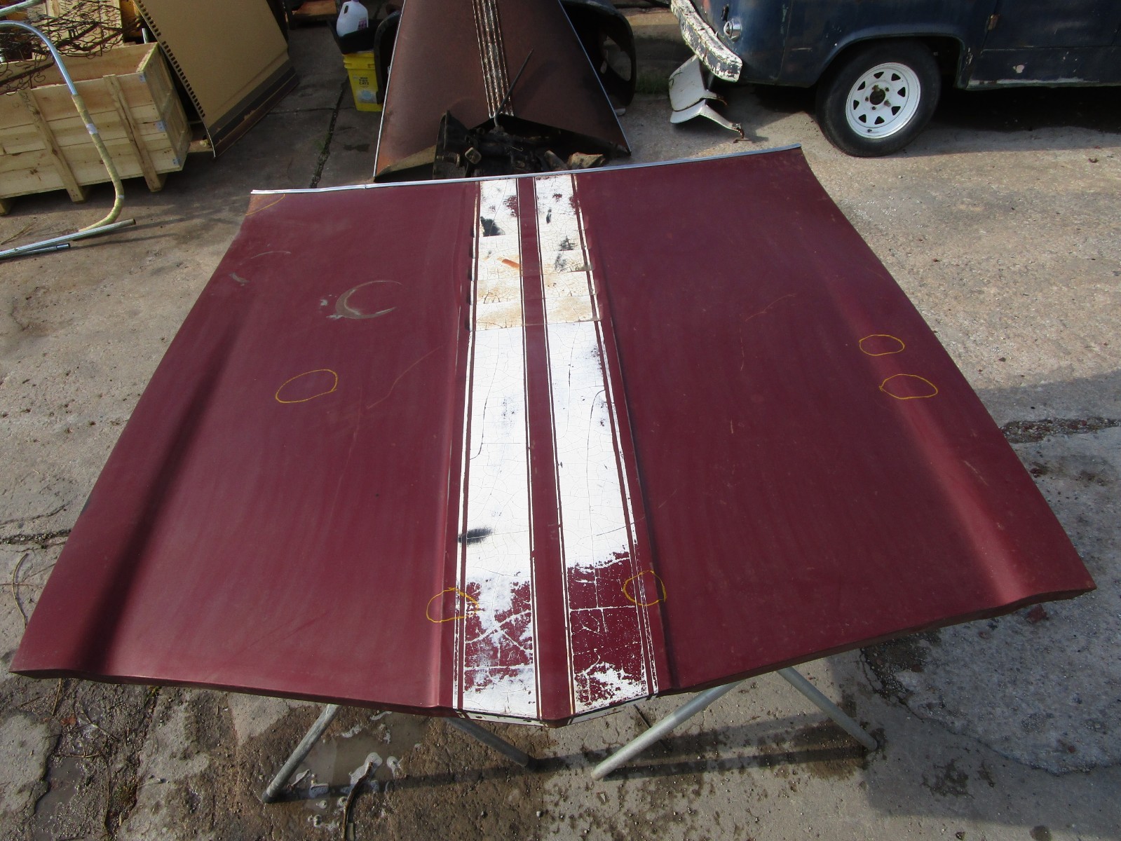 Used 1973 1973-1974 1974-1975 1975 Olds 442 Hood Oem Gm Original ...