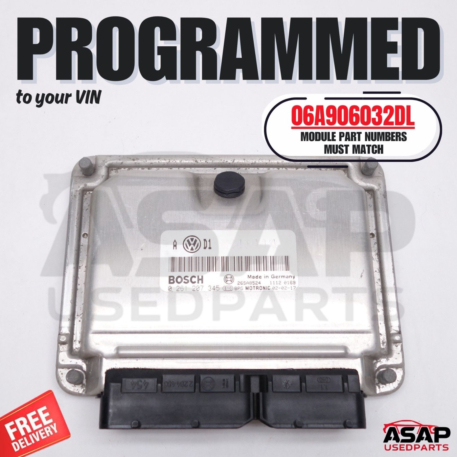 Remanufactured 2001 📍 Programmed Plug & Play Ecm Ecu 1.8t Vw Volkswagen ...