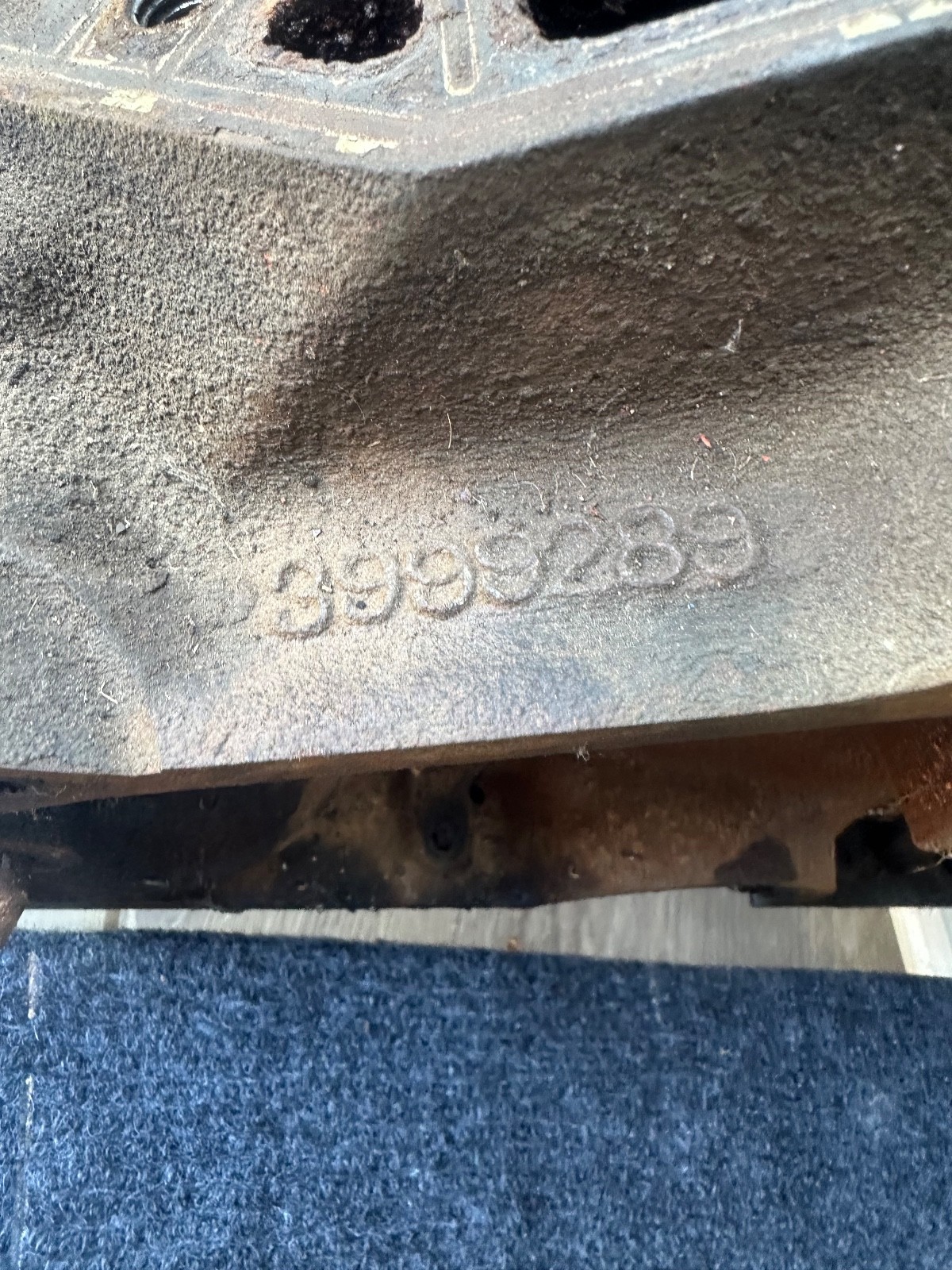 Used 1974 2026 3999289 Bbc Big Block Chevy 454 Block, Crank, Rods 2 ...