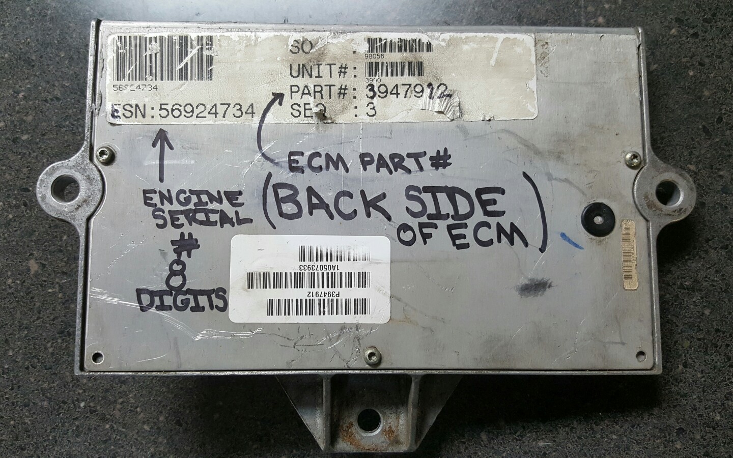 Remanufactured Ecm Control Module Dodge Ram 200 0 Cummins .l . 2000 200 ...