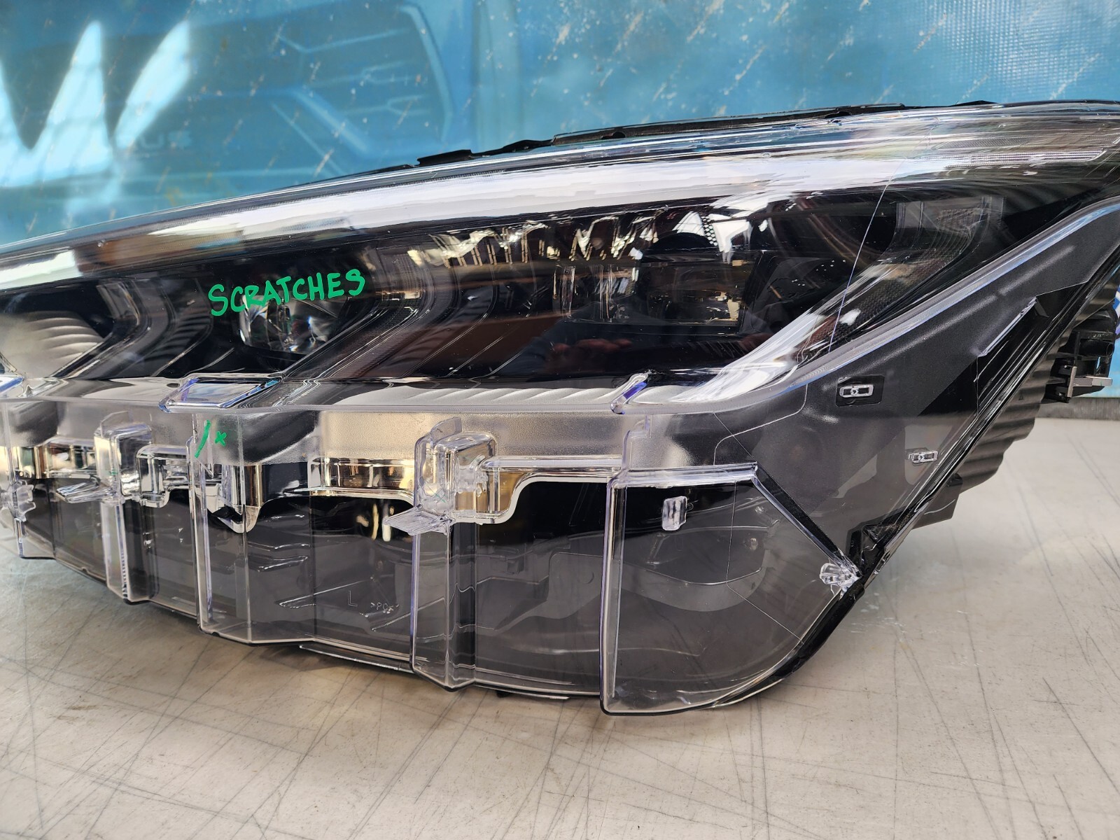 Used 2021-2022 Ford Mustang Mach-e Left Side Full Led Headlight Oem for ...