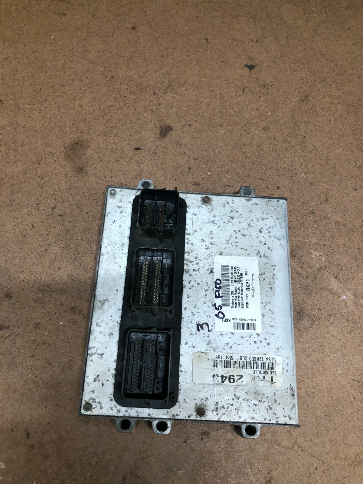 Used 2005 Ford F-150 5.4 A/t Ecu Engine Computer Part # 5l3a-12a650-clb ...