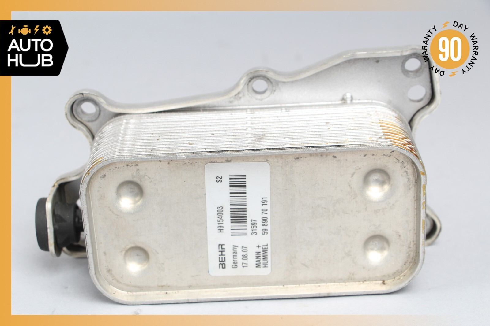 Used Mercedes W209 Clk350 Slk280 Gl450 E550 Oil Filter Cooler Radiator ...