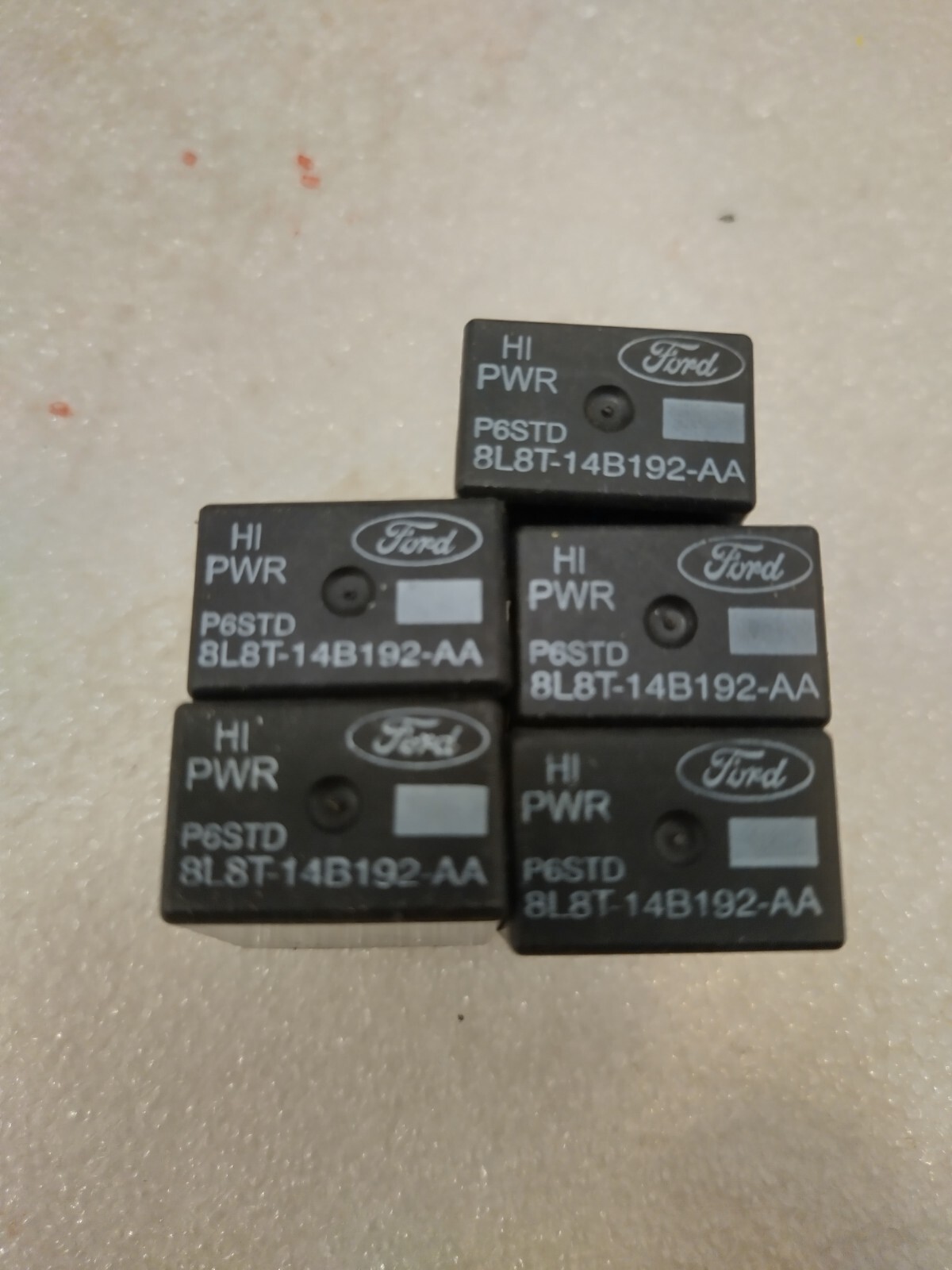 Used Set Of 5 Ford 4 Pin High Power Control Relay 8l8t-14b192-aa Oem ...