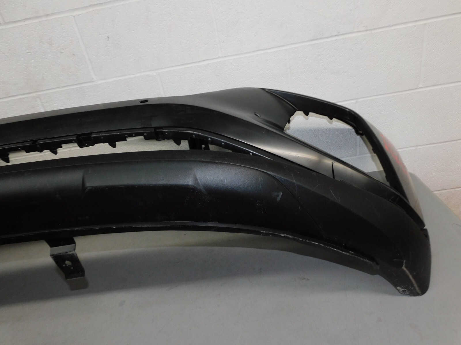 Used 2022-2023 Hyundai Tucson Front Bumper Cover Oem With Sensor Holes ...