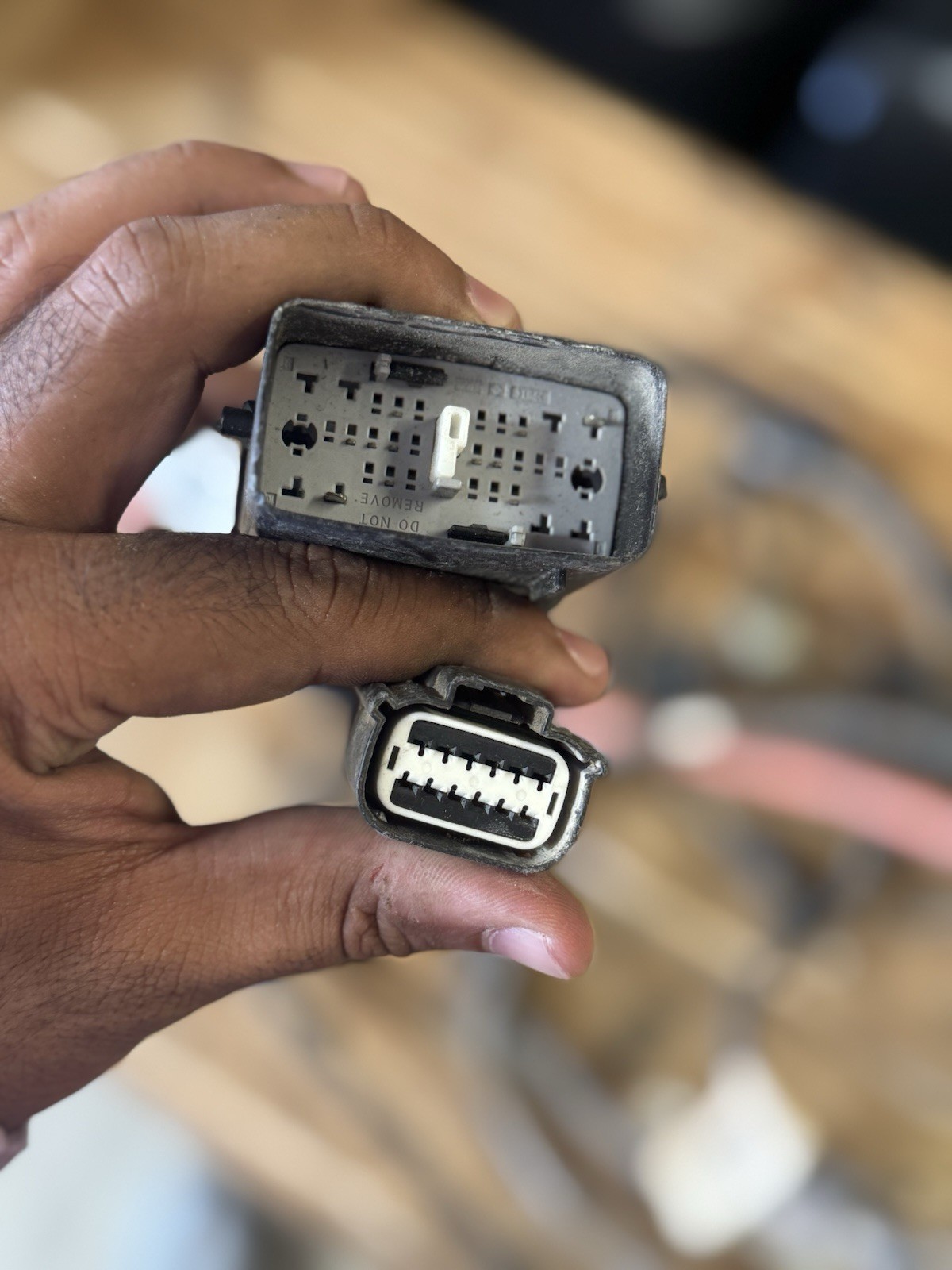 Used 2023-2024 Ford F250 F350 Srw Truck Bed Tail Light Wiring Harness ...