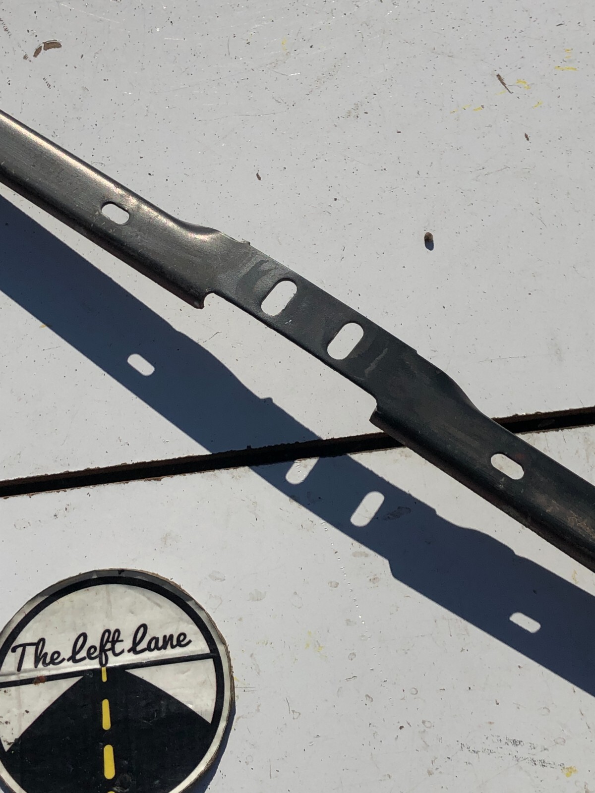 Used 1984 - 1989 C4 Corvette Front Bumper Upper Stiffener Bar Mount ...