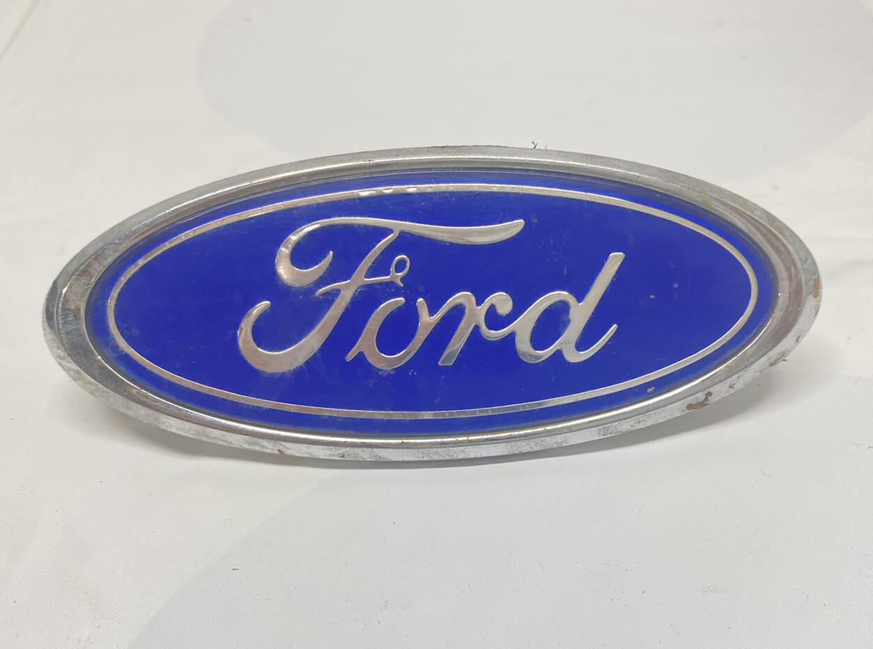 Used 1992-1995 Ford Taurus Blue Front Grille Emblem Badge Oem E8db ...