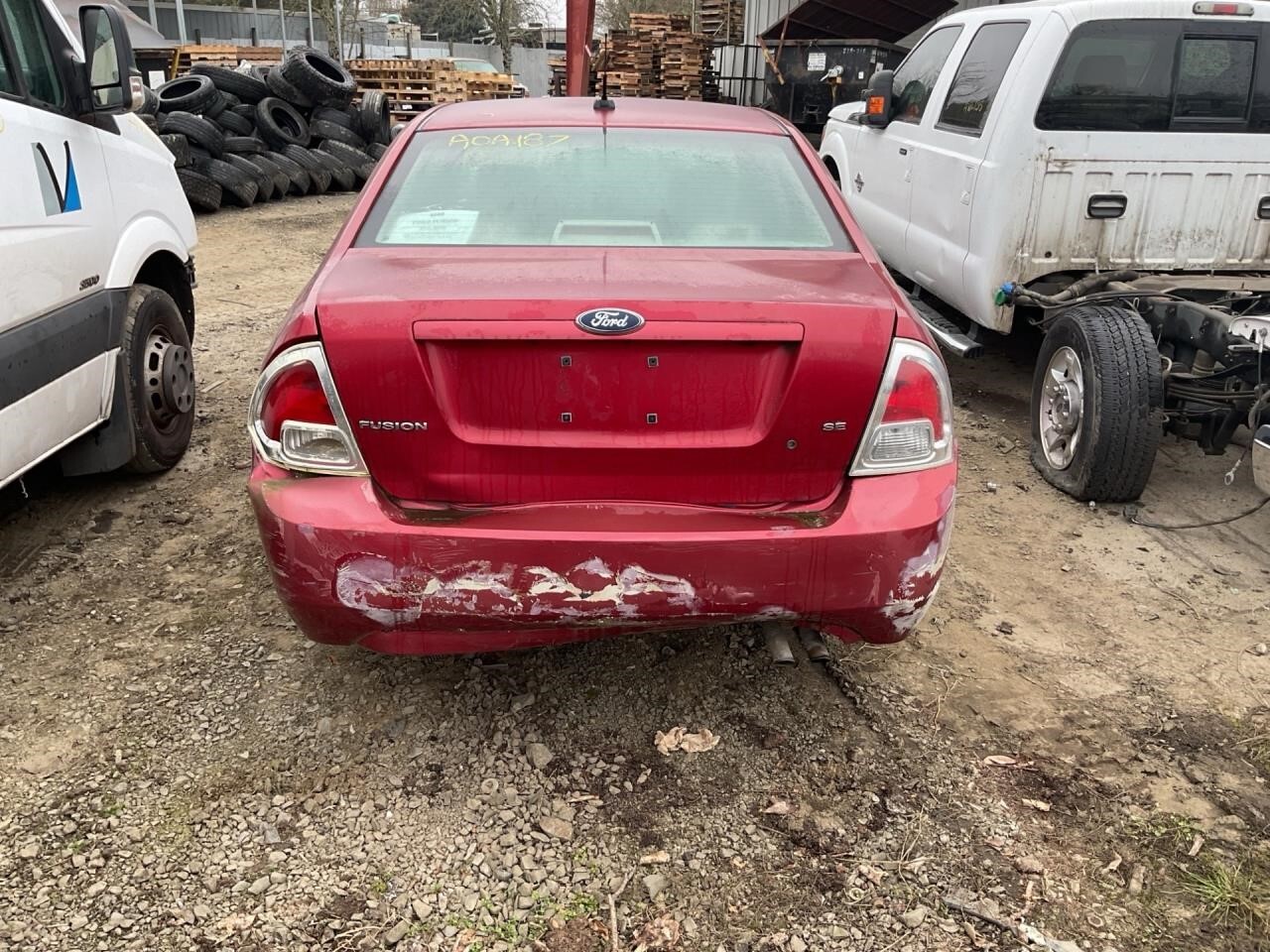 Used 2008 Rear Left Door Fits: Ford Fusion L. W/o Side Moulding Holes ...