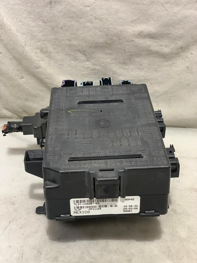 Used 2008 Ford F150 Interior Relay Fuse Box Oem 7l3t-14a067-fa for Sale ...