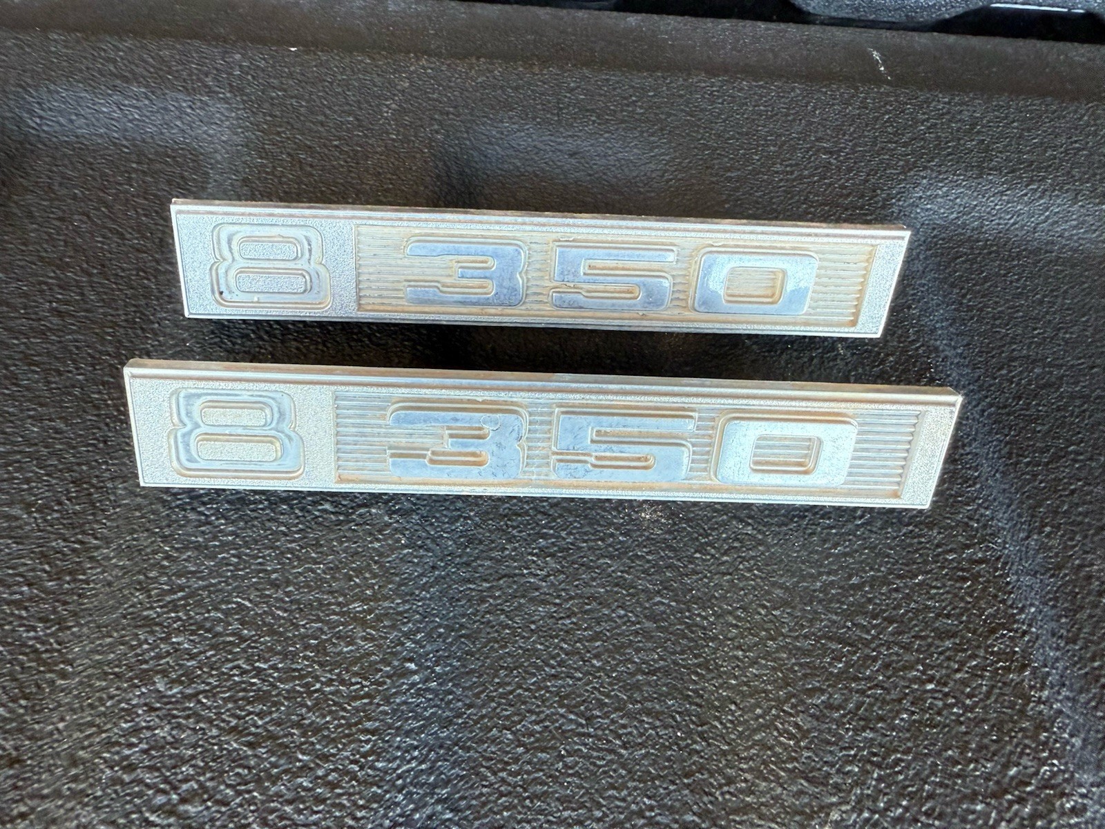 Used 1972 Chevy Gmc Pick Up Truck 8 /350 Fender Emblems Pair Oem ...
