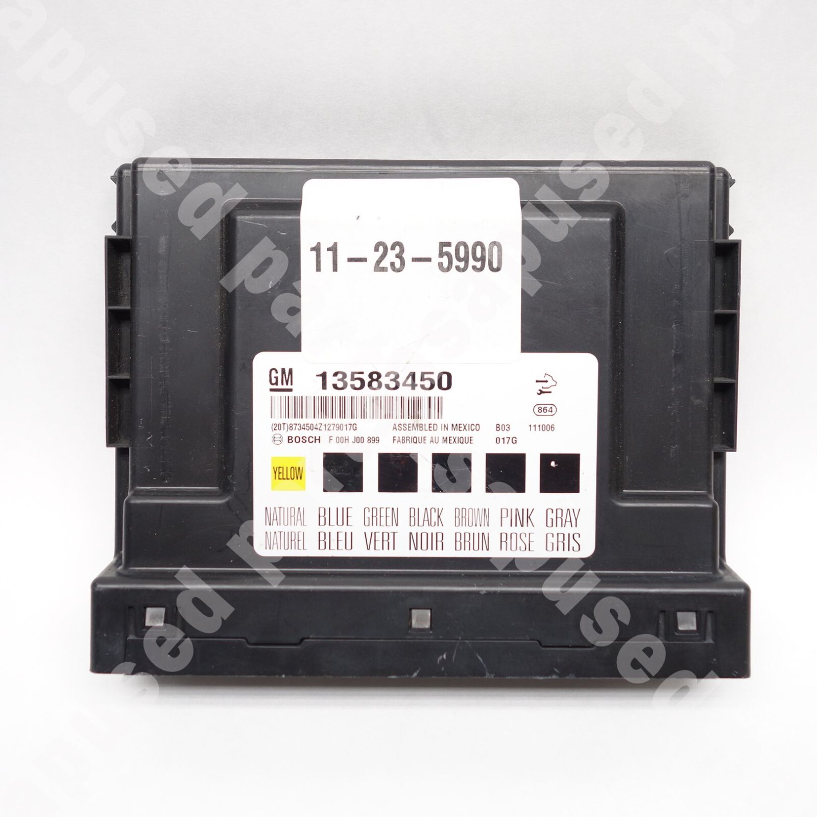 Remanufactured 2012 ⛑ Vin Programmed Plug & Play Bcm Body Control ...