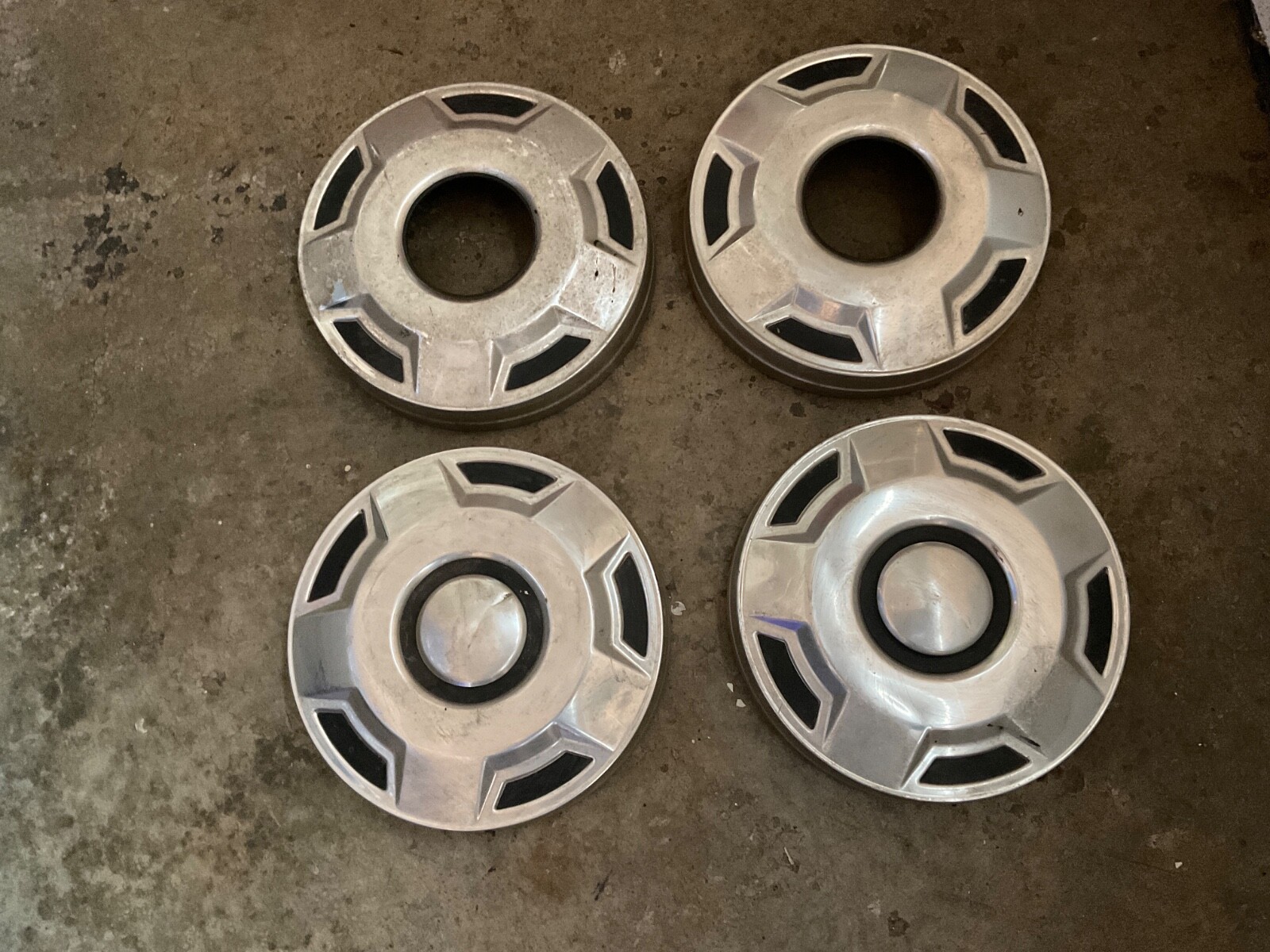 Used 1976-1991 Ford 10.5" Dog Dish Hubcaps F-150 F150 Hub Caps Oem 4 X ...