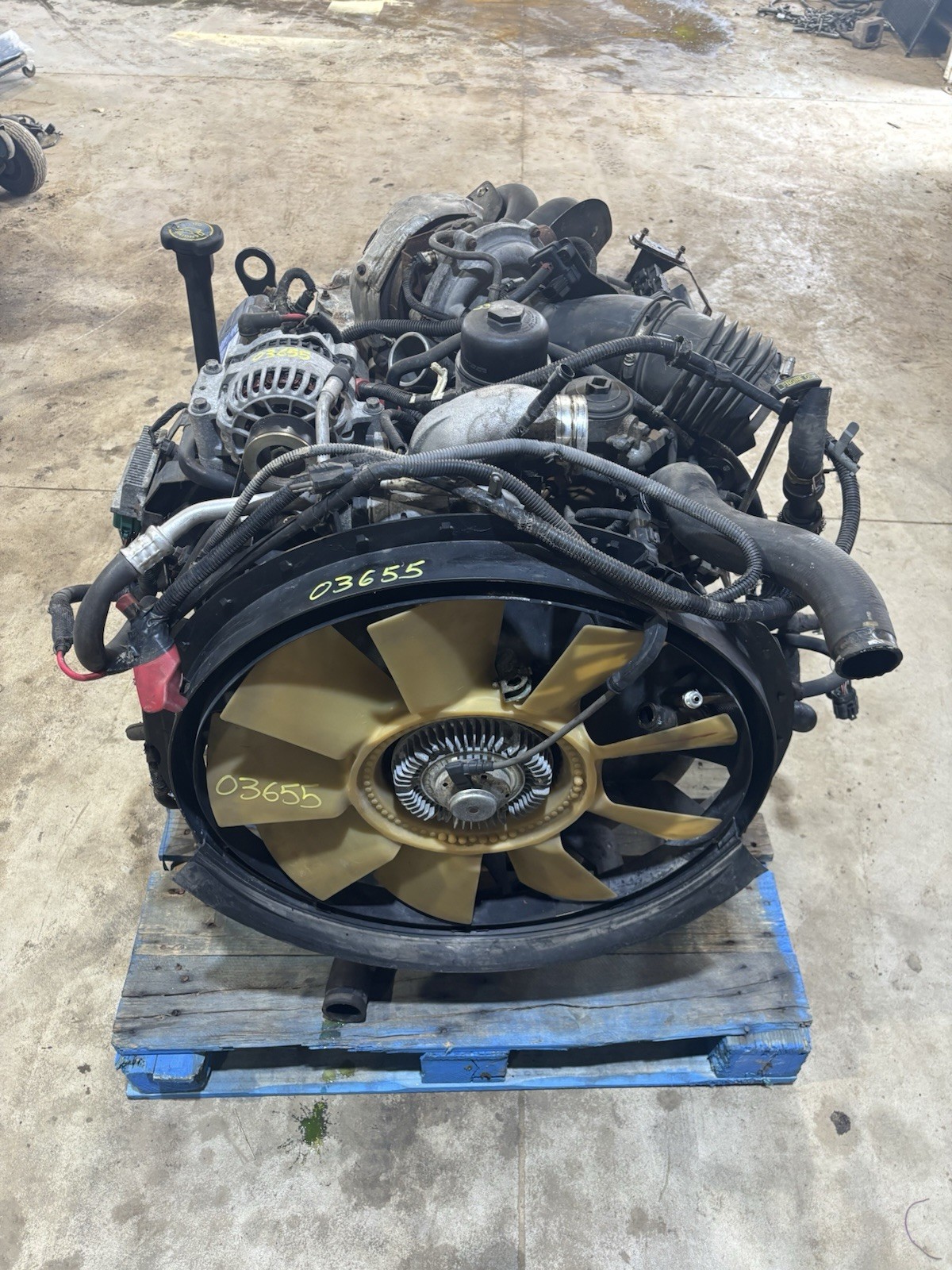 Used 2004.5 Ford 6.0l Powerstroke Diesel Engine F250 F350 F450 F550 ...