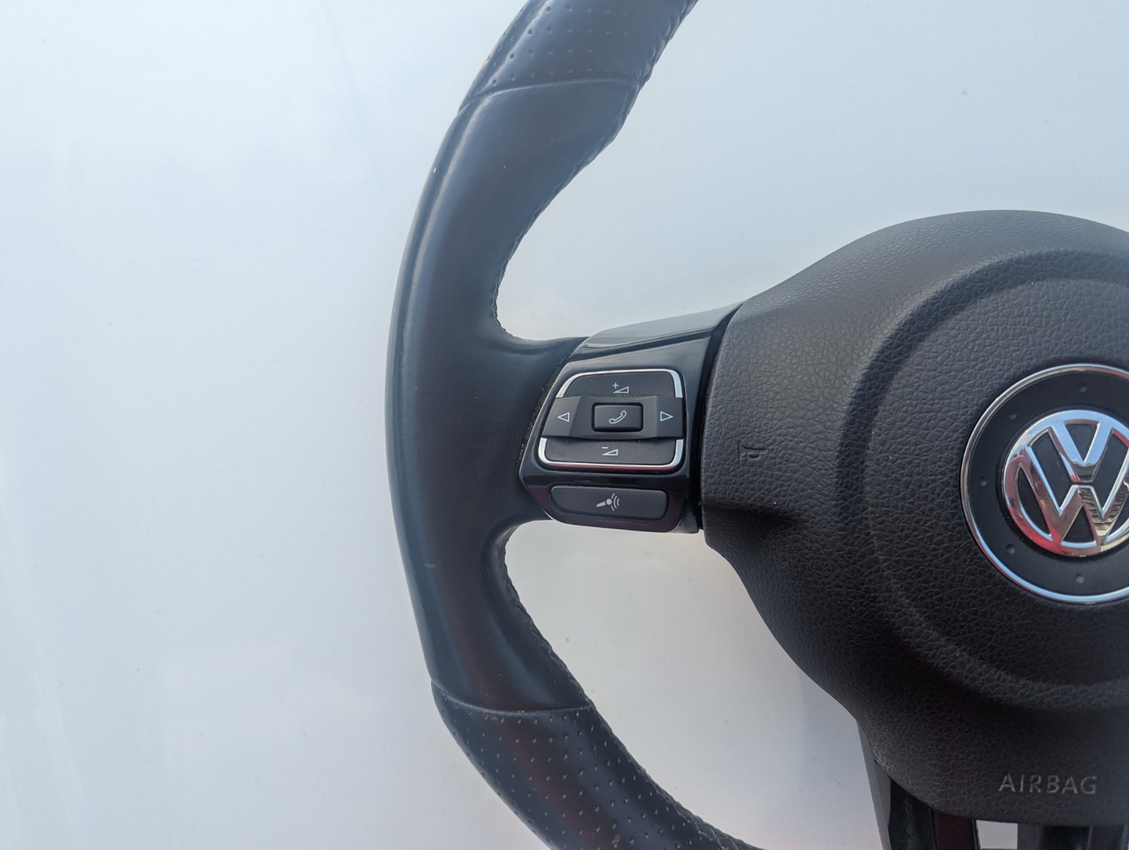 Used 2010-2014 Vw Mk6 Golf R Gti Tdi 6 Speed Flat Bottom Steering Wheel ...