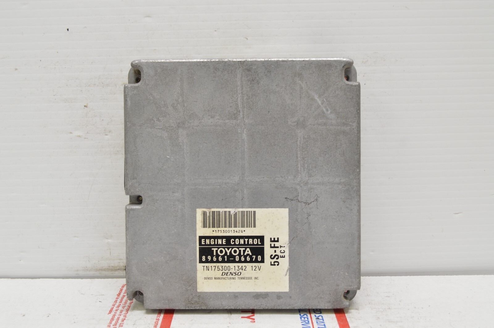 Used 1998-1999 Toyota Camry 89661-06670 Engine Control Module Unit Ecm D52 018 for Sale | 8966106670