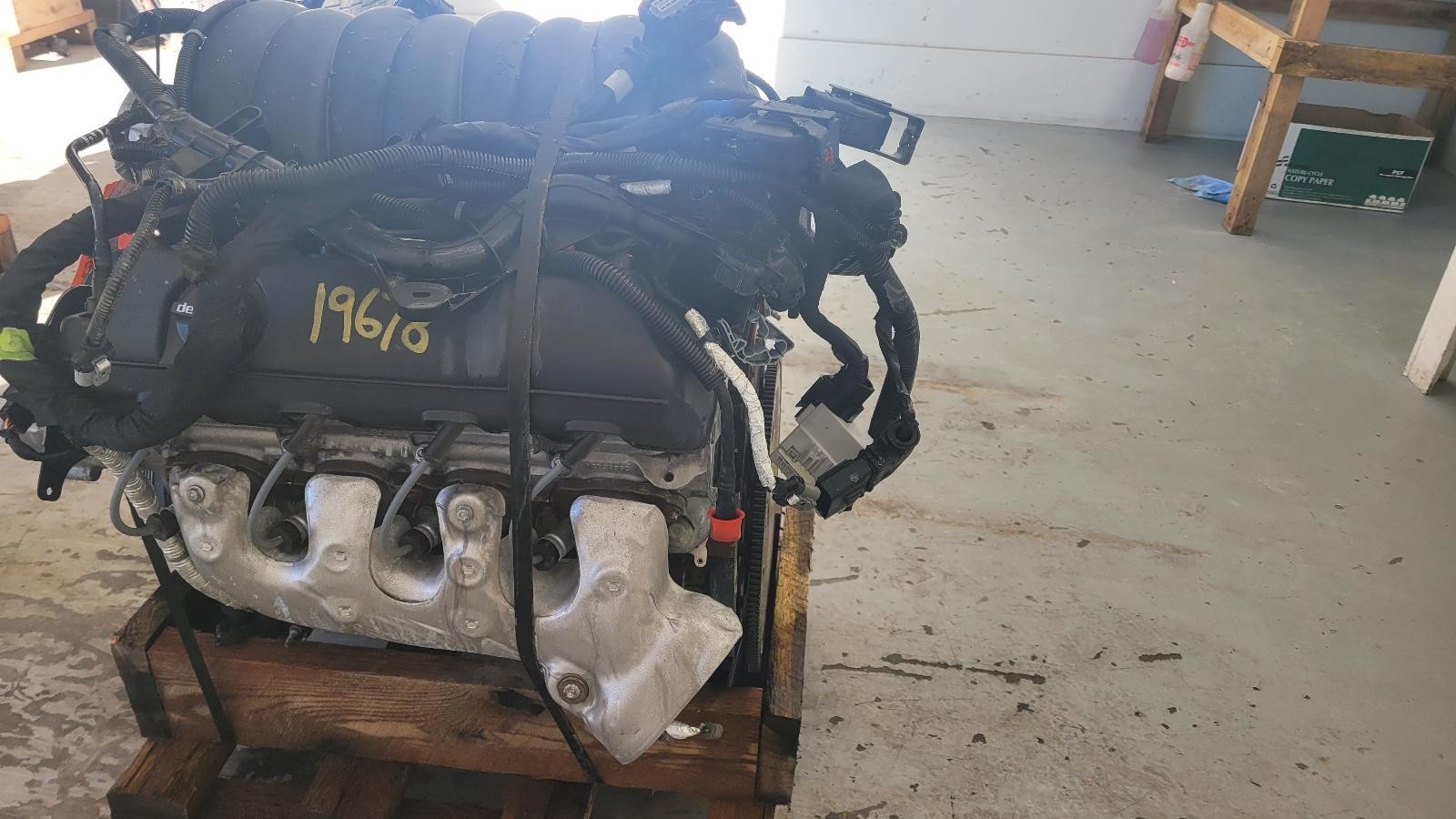 Used 2024-2025 Gmc Sierra 2500 3500 Engine 6.6l Gas; L8t; Vin 7; With ...