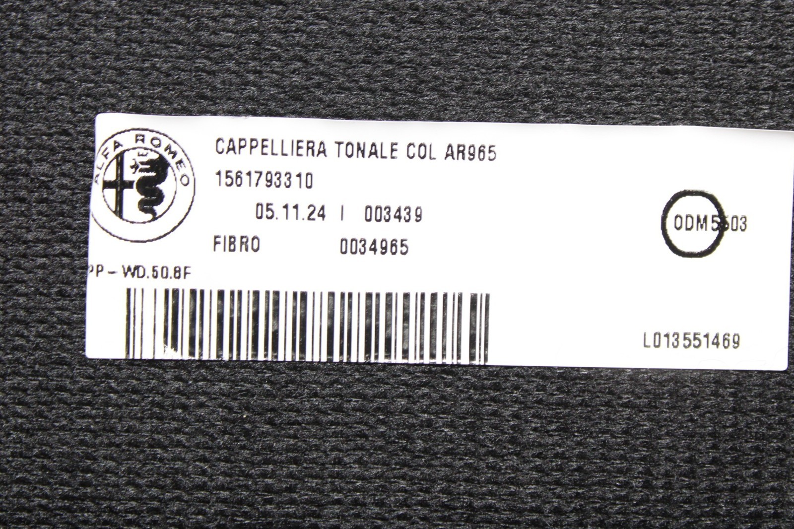 Used 2024-2025 - Alfa Romeo Tonale Rear Trunk Deck Cargo Tonneau Cover ...