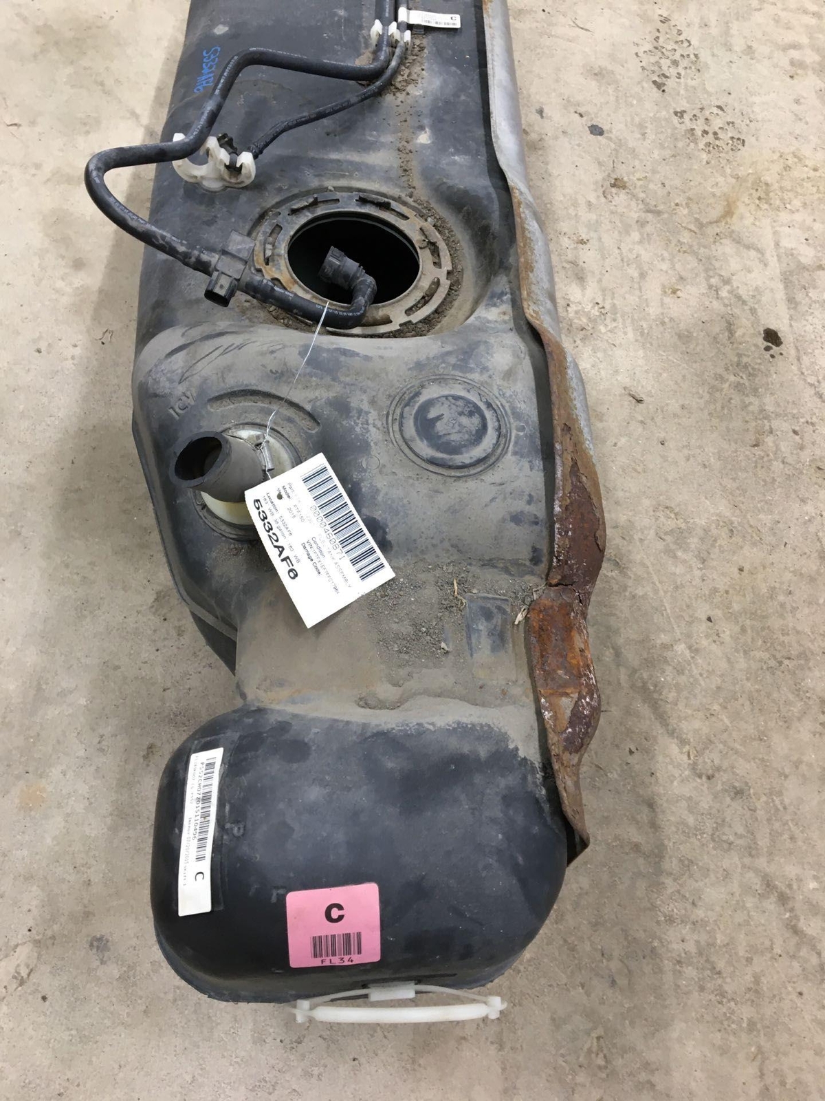 Used 2015 Ford Pickup F150 Fuel Tank Assembly 163' Wb 36 Gallon for ...