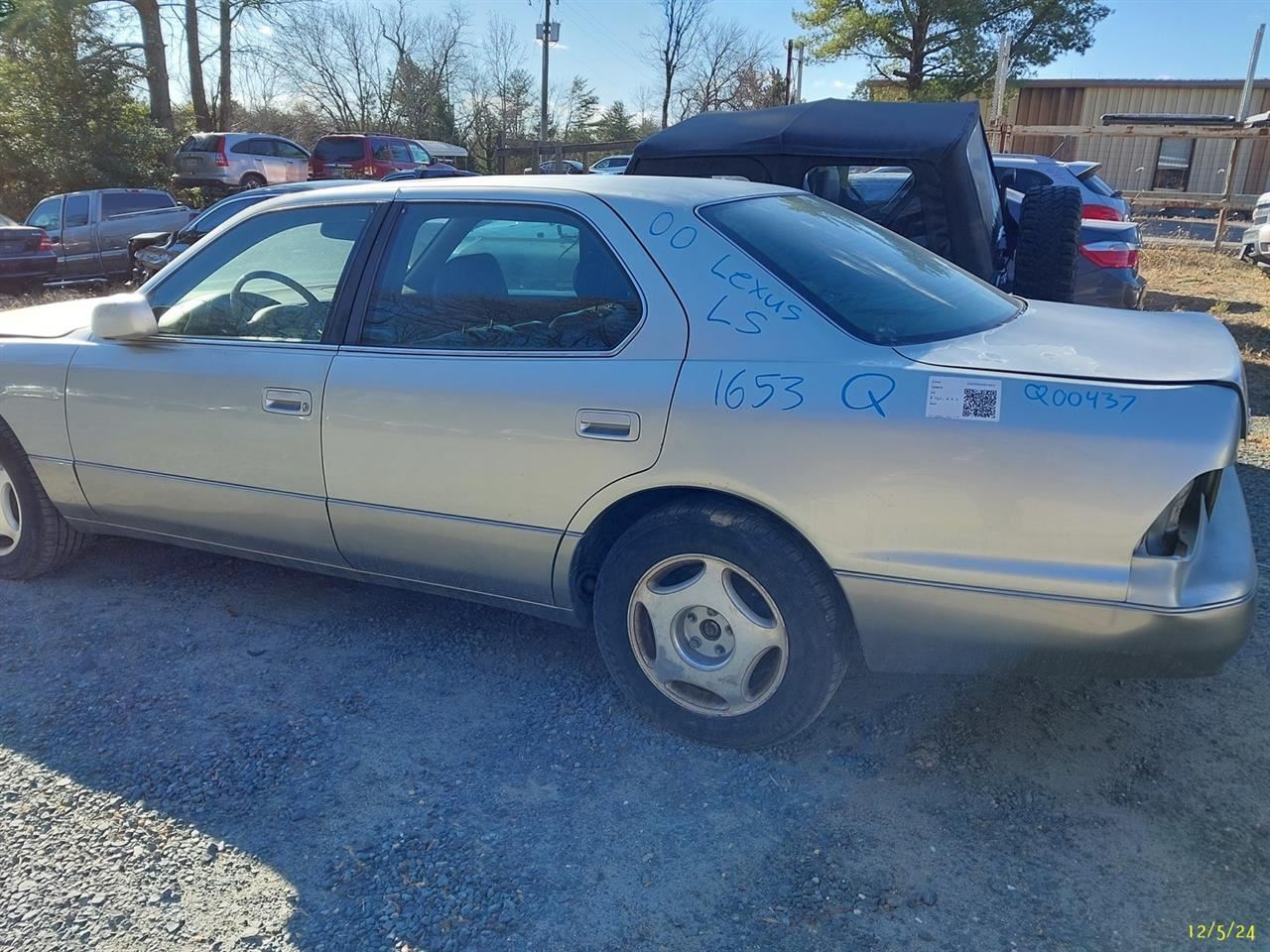 Used Engine 4.0l Vin H 5th Digit 1uzfe Engine Fits 1998-2000 Lexus ...